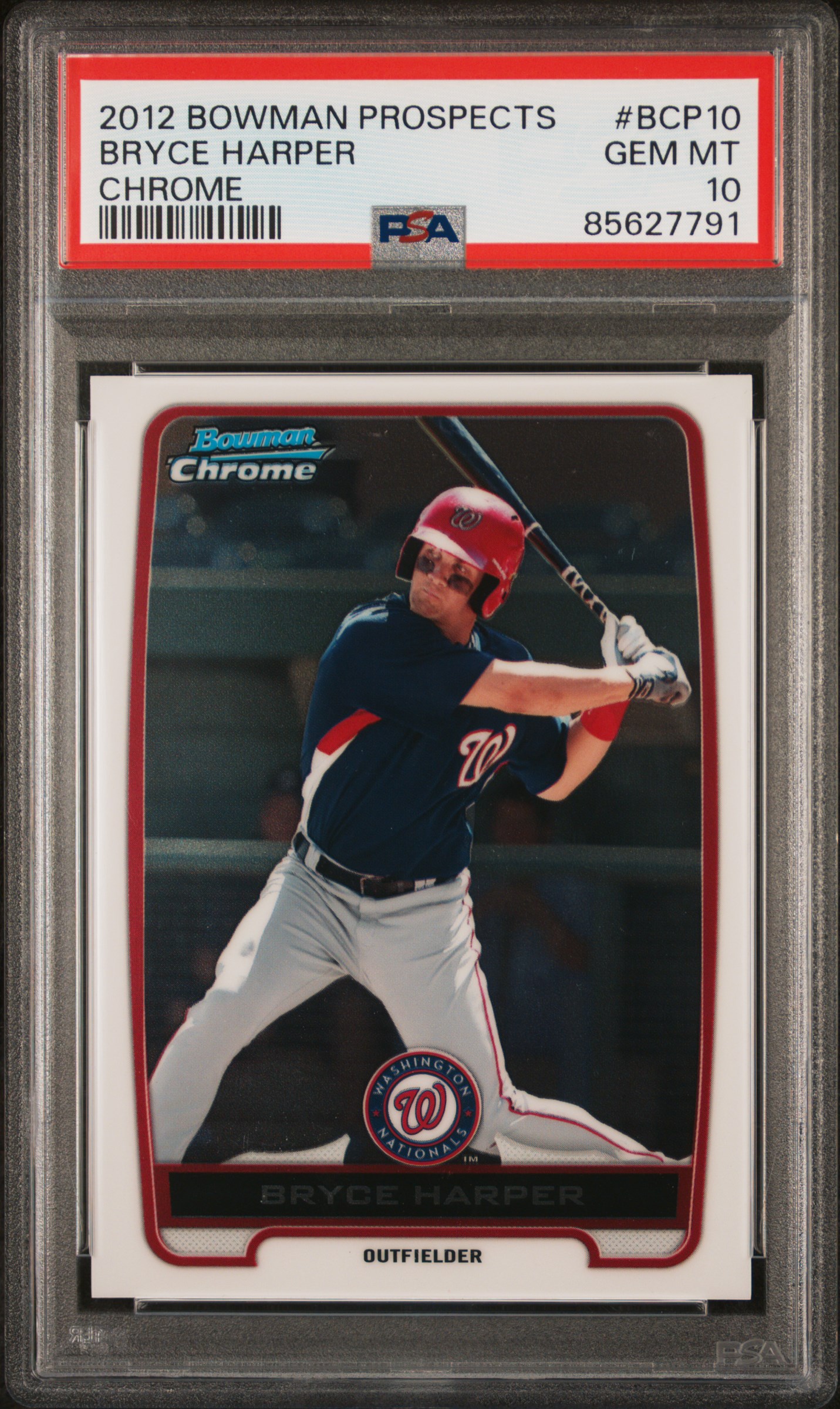 Bryce Harper 2012 Bowman Chrome #BCP-10 Prospects Price Guide - Sports ...