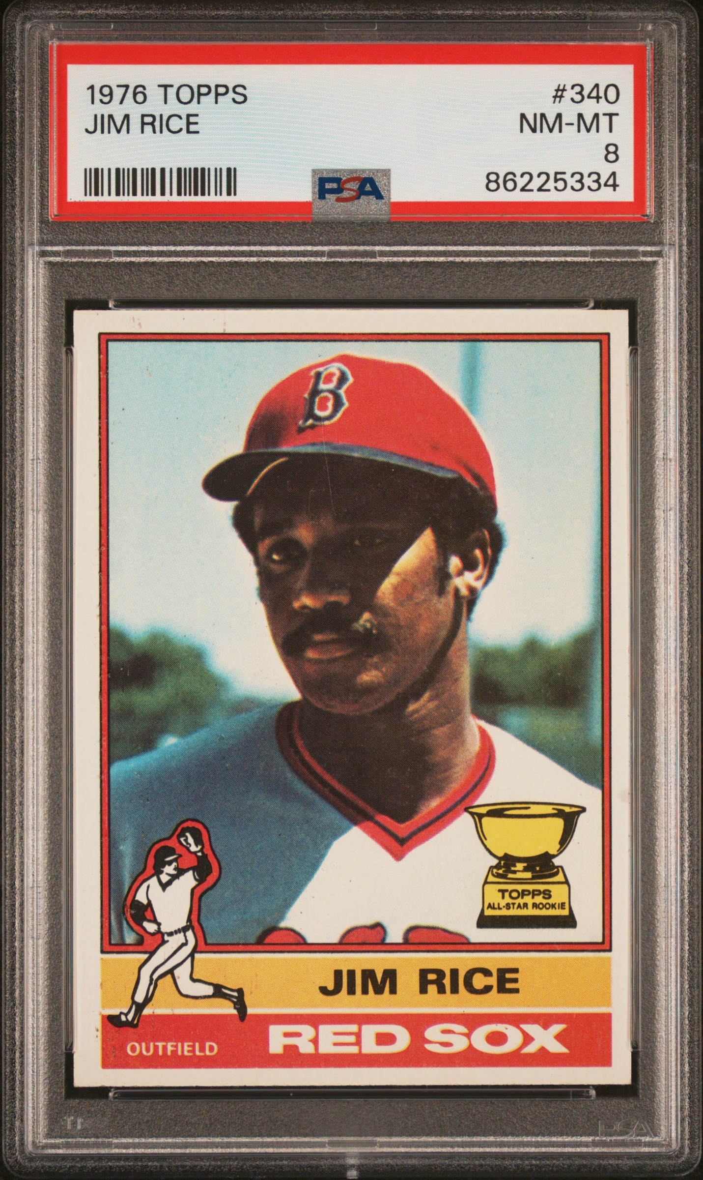 Jim Rice 1976 Topps #340 Base Price Guide - Sports Card Investor