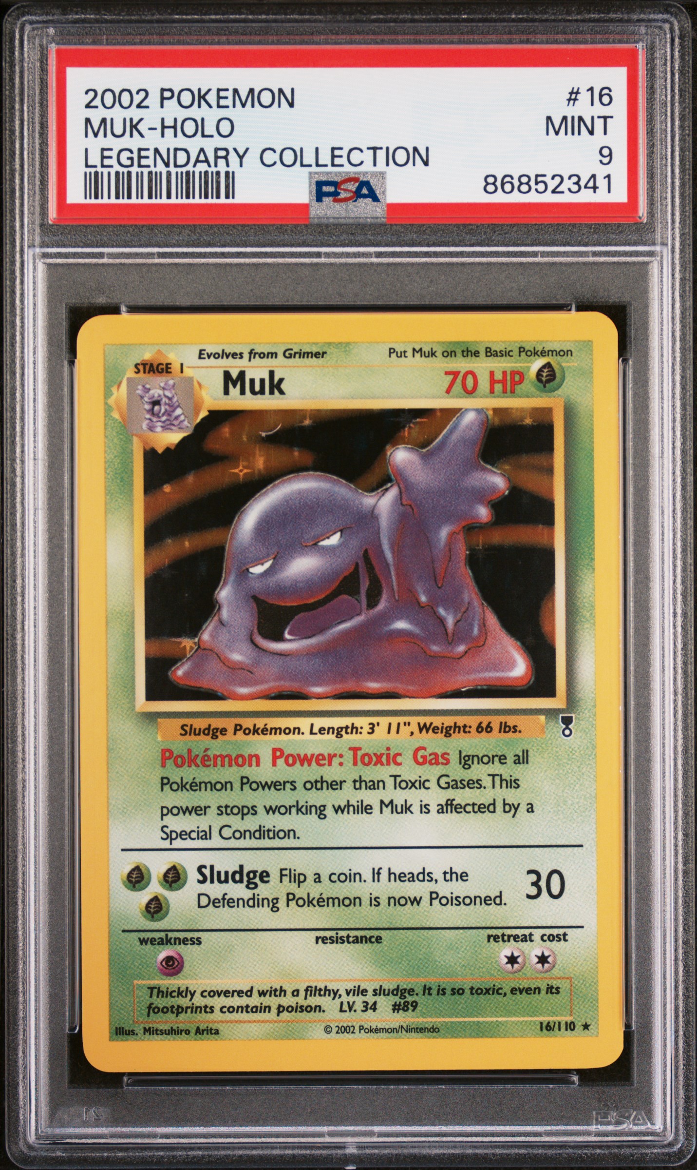 Muk 2002 Legendary Collection #16 Holo Price Guide - Sports Card Investor