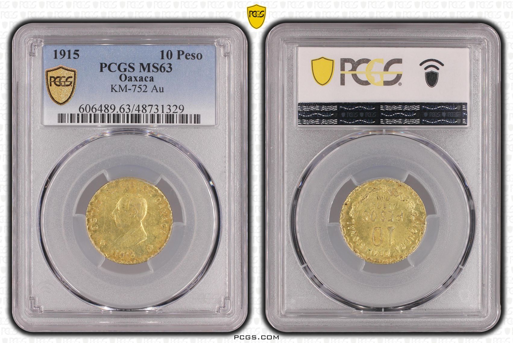 PCGS Certificate Verification Coin Details for Cert #48731329
