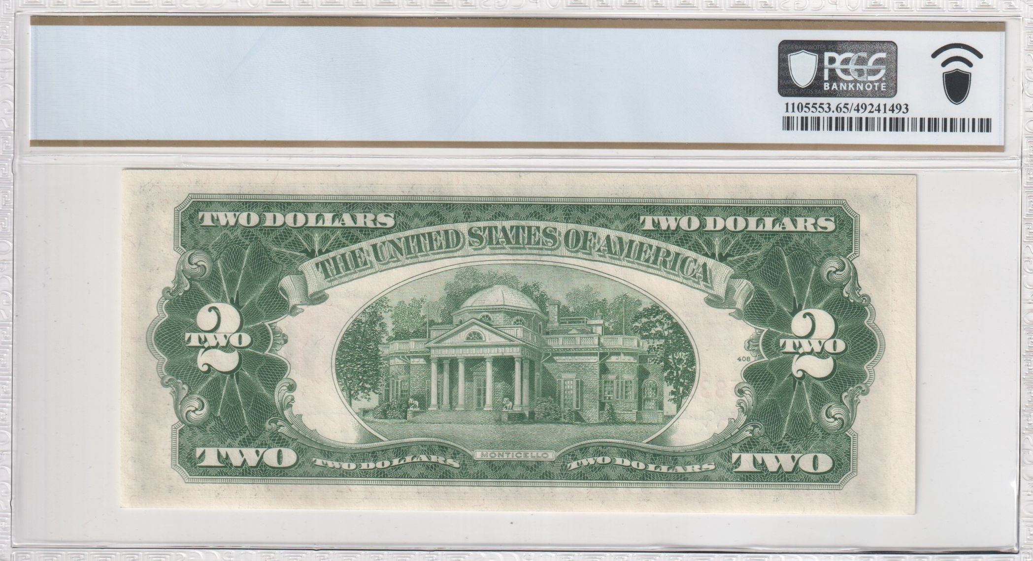 PCGS Certificate Verification Banknote Details for Cert #49241493