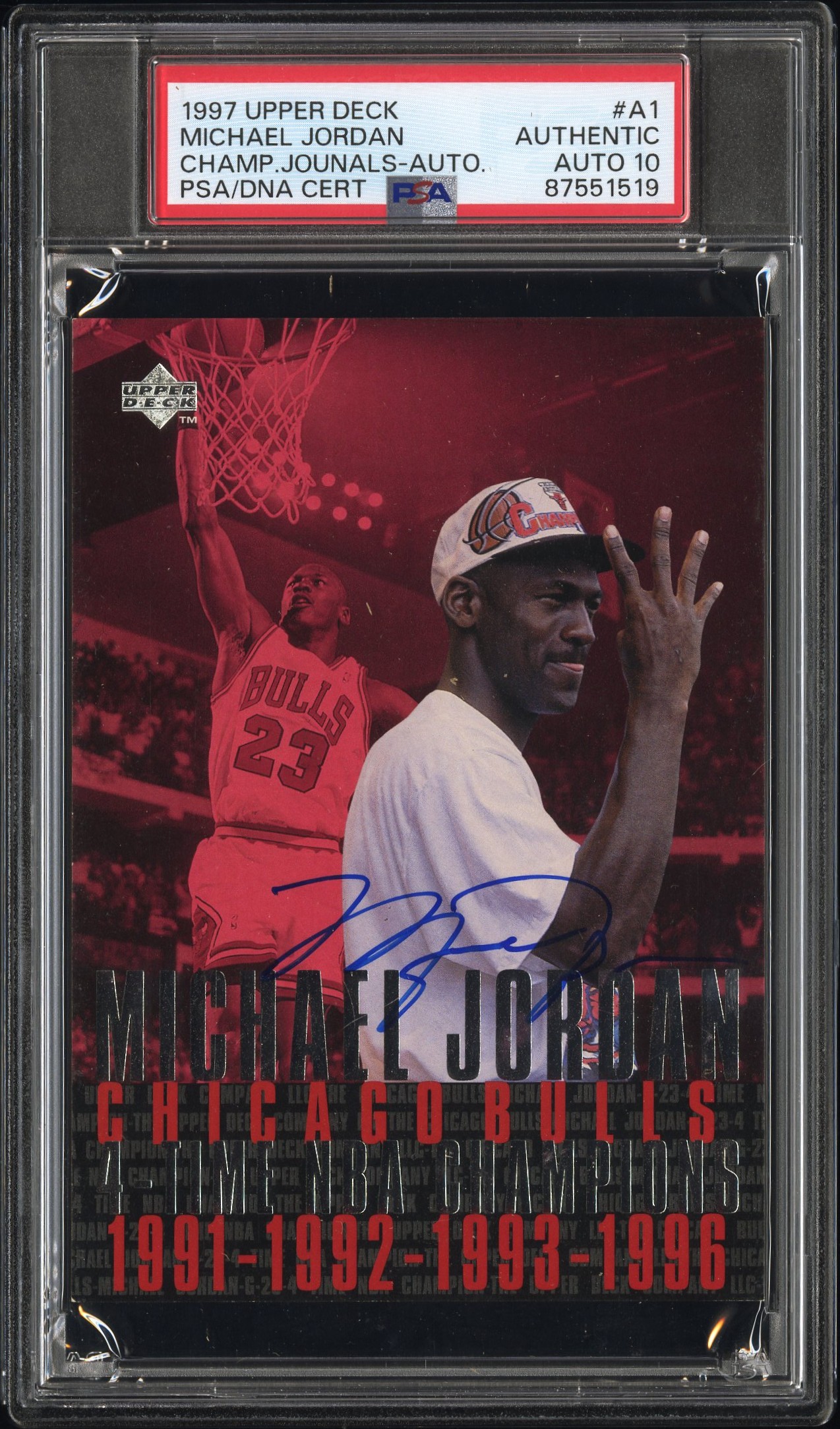 Basketball - PSA's Ultimate Michael Jordan Autograph Issues (1984-2003 ...