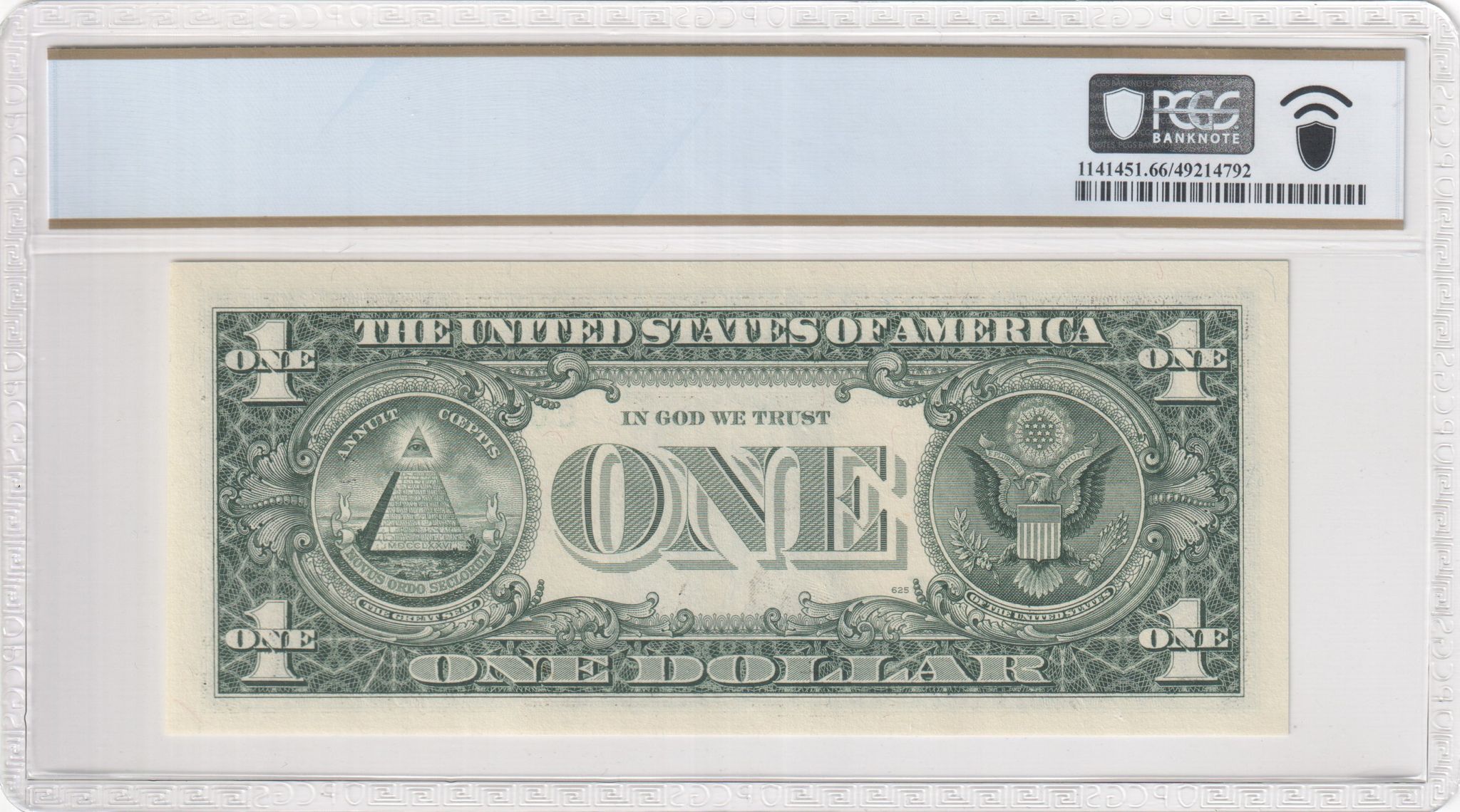 PCGS Certificate Verification Banknote Details for Cert #49214792