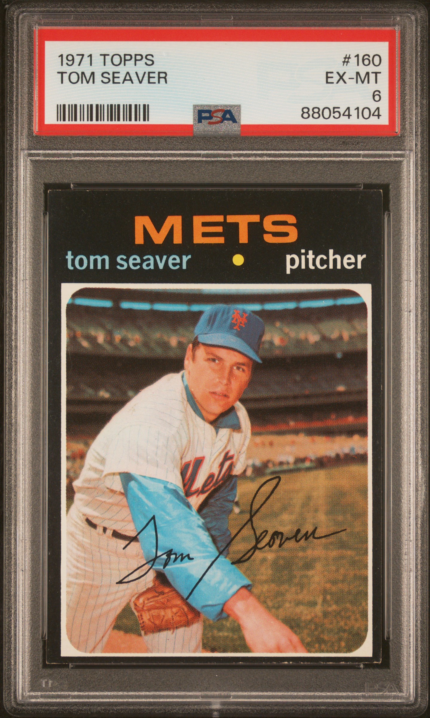 Tom Seaver 1971 Topps #160 Base Price Guide - Sports Card Investor