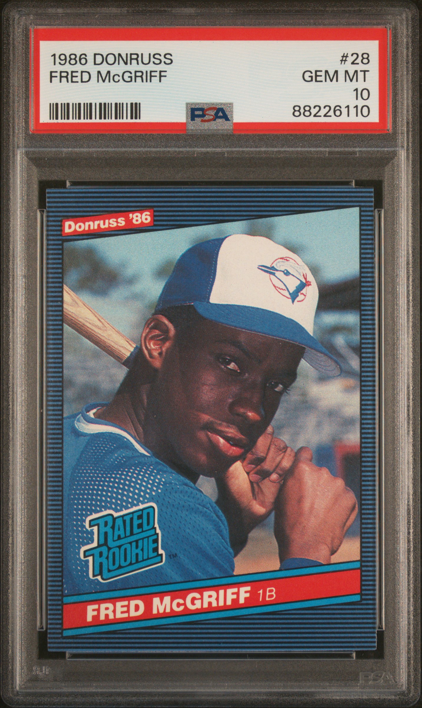 Fred McGriff 1986 Donruss #28 Base Price Guide - Sports Card Investor