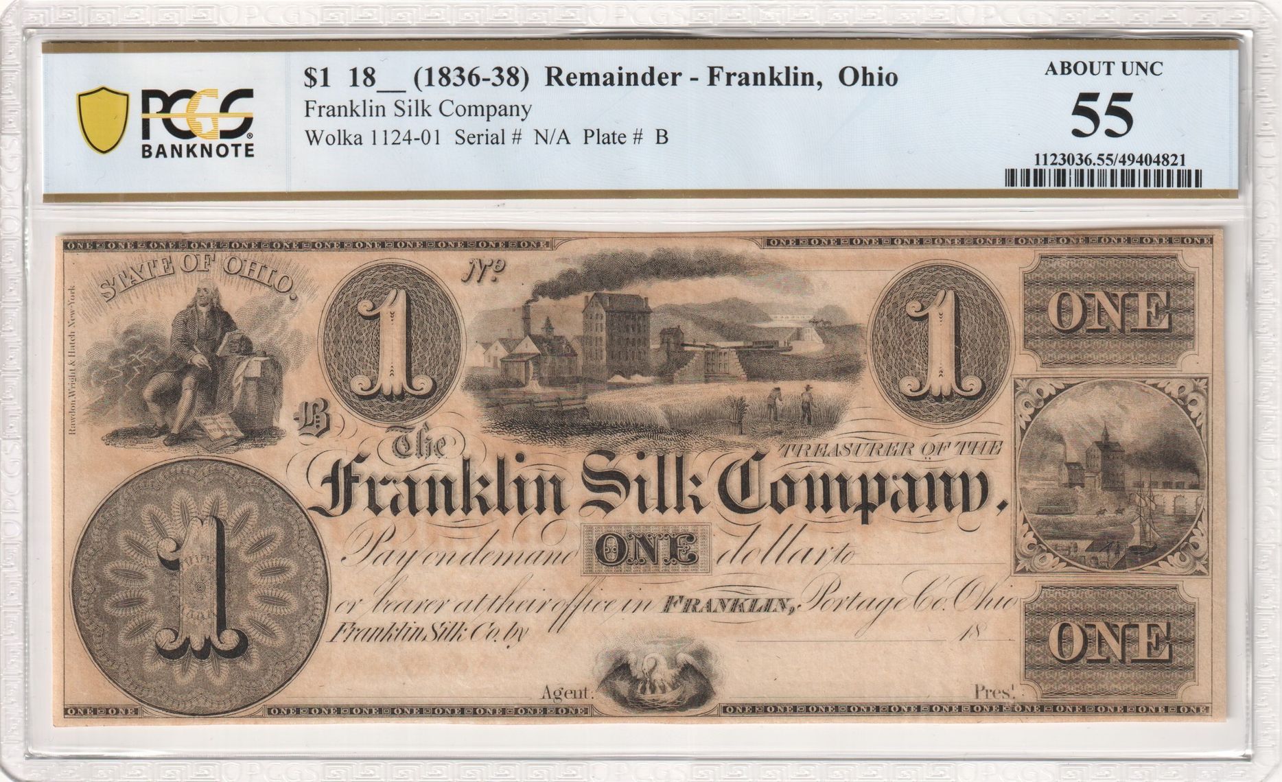 PCGS Certificate Verification Banknote Details for Cert #49404821
