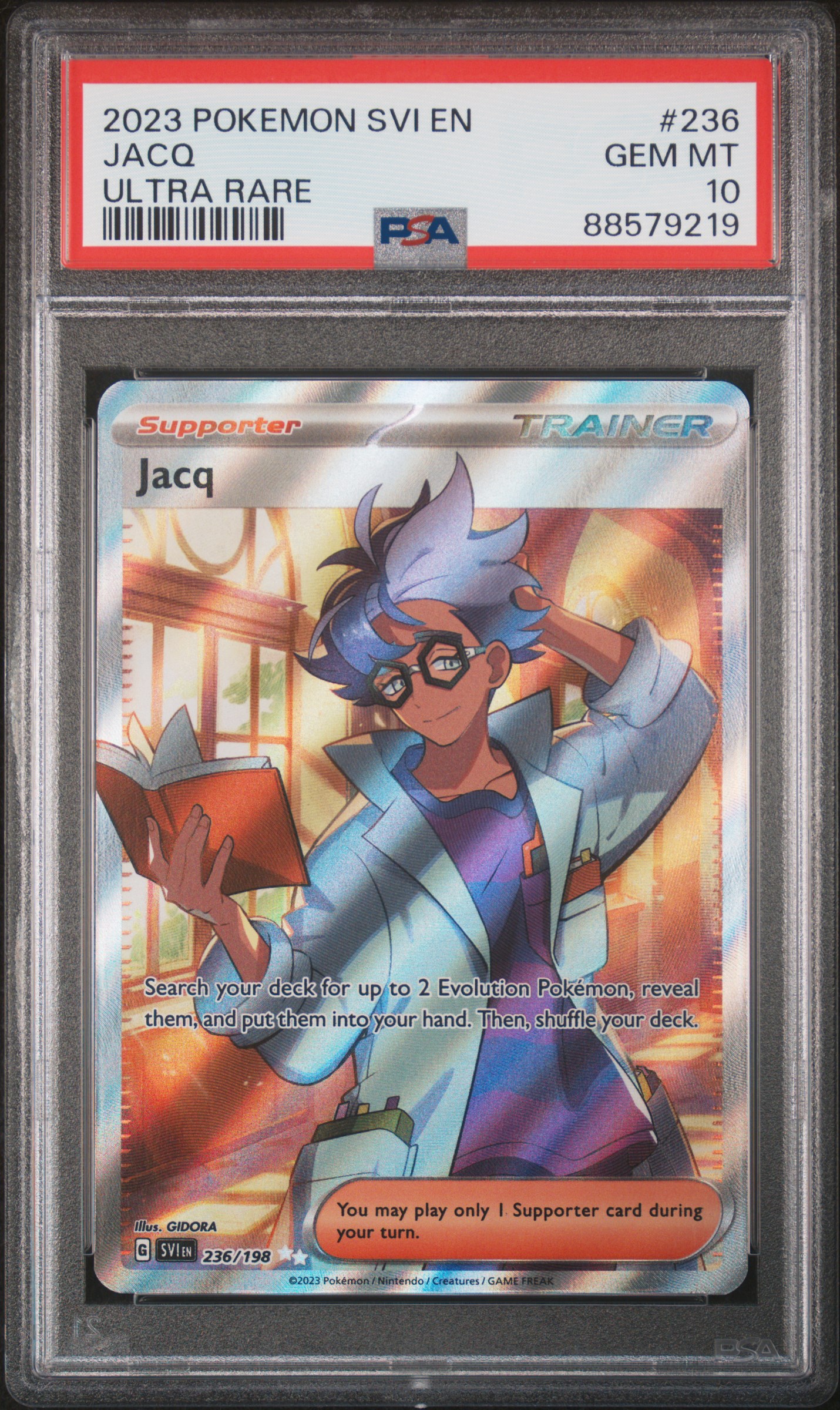Jacq 2023 Scarlet & Violet #236/198 Ultra Rare (Full Art) Price Guide ...
