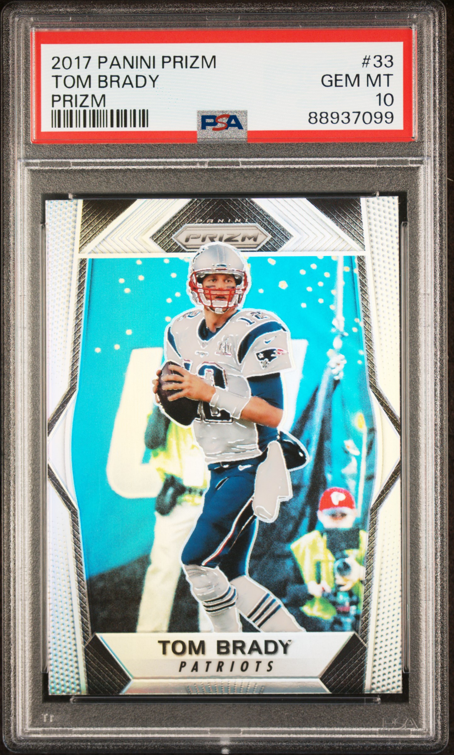 Tom Brady 2017 Prizm #33 Silver Price Guide - Sports Card Investor