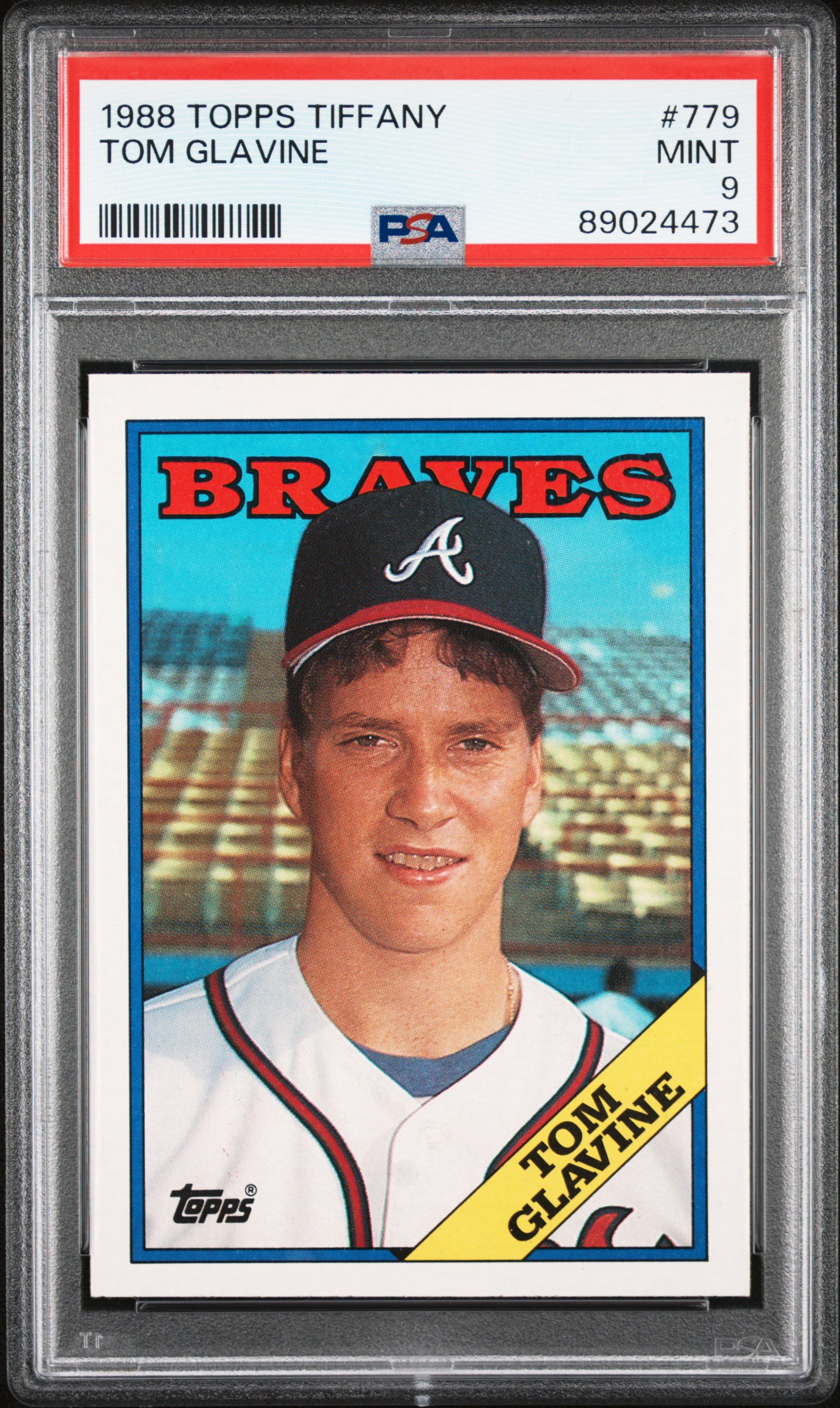Tom Glavine 1988 Topps Tiffany #779 Base Price Guide - Sports Card Investor
