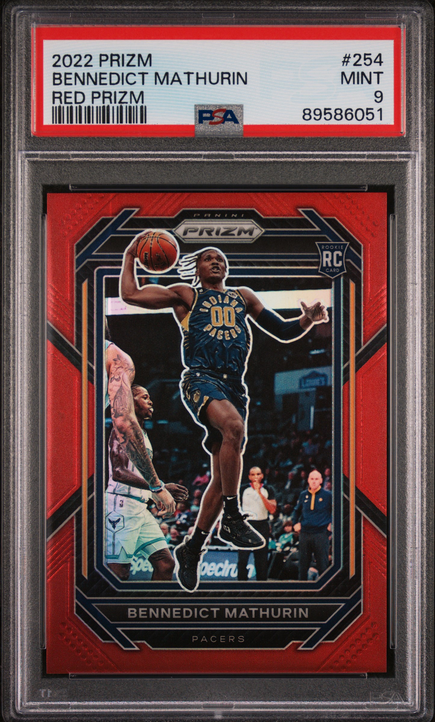 Bennedict Mathurin 2022 Prizm #254 Red /299 Price Guide - Sports Card ...