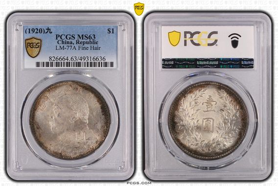 PCGS Certificate Verification Coin Details for Cert #49316636