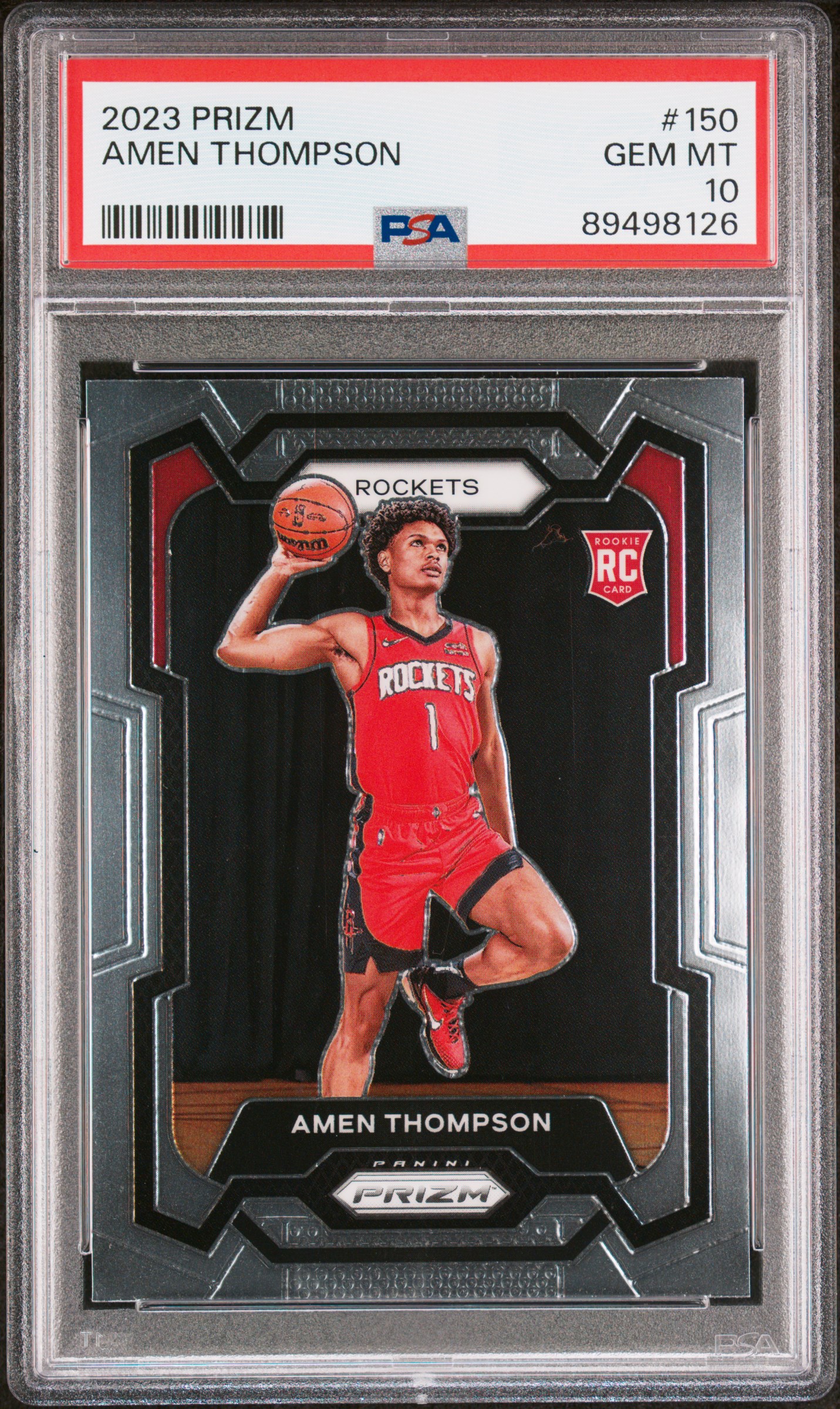 Amen Thompson 2023 Prizm #150 Base PSA 10 Price Guide - Sports Card ...