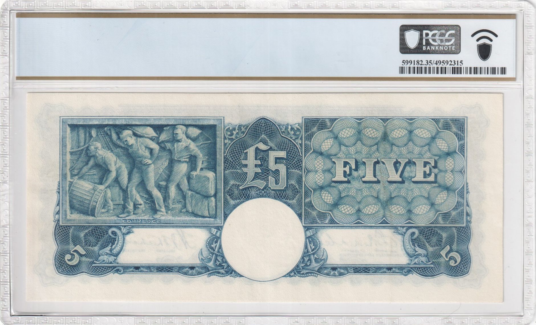 PCGS Certificate Verification Banknote Details for Cert #49592315