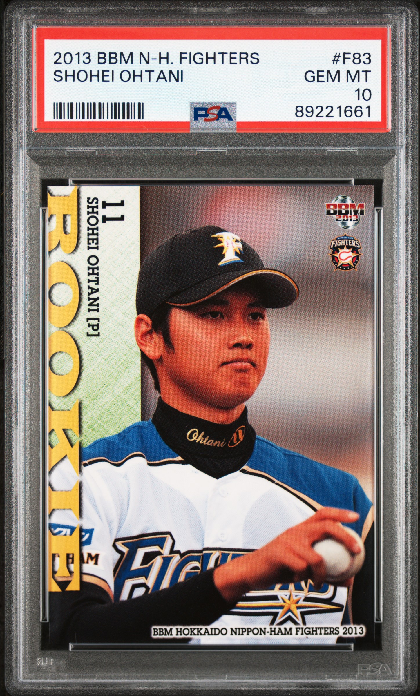 Shohei Ohtani 2013 BBM Hokkaido Nippon-Ham Fighters #F83 Base Price ...