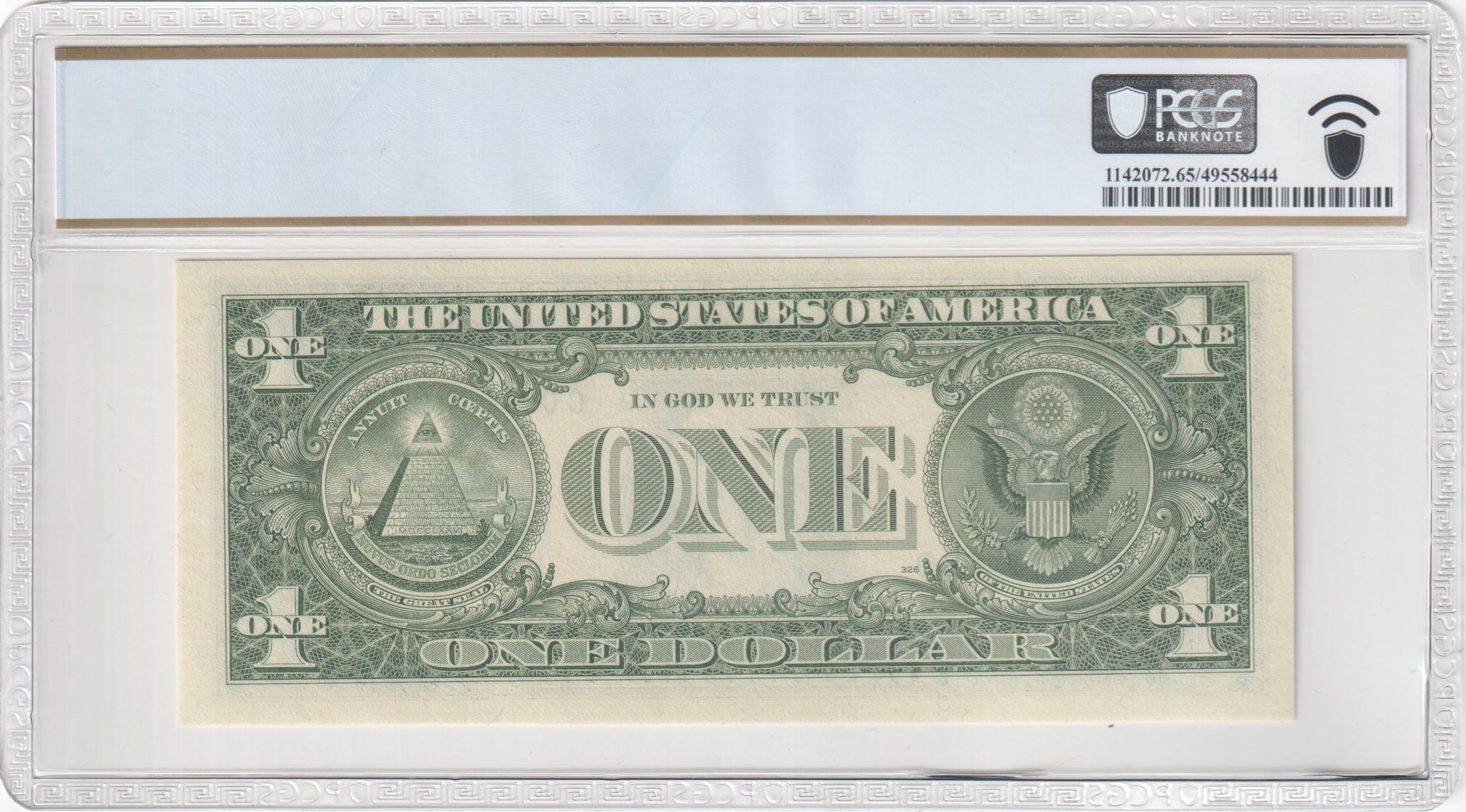PCGS Certificate Verification Banknote Details for Cert #49558444