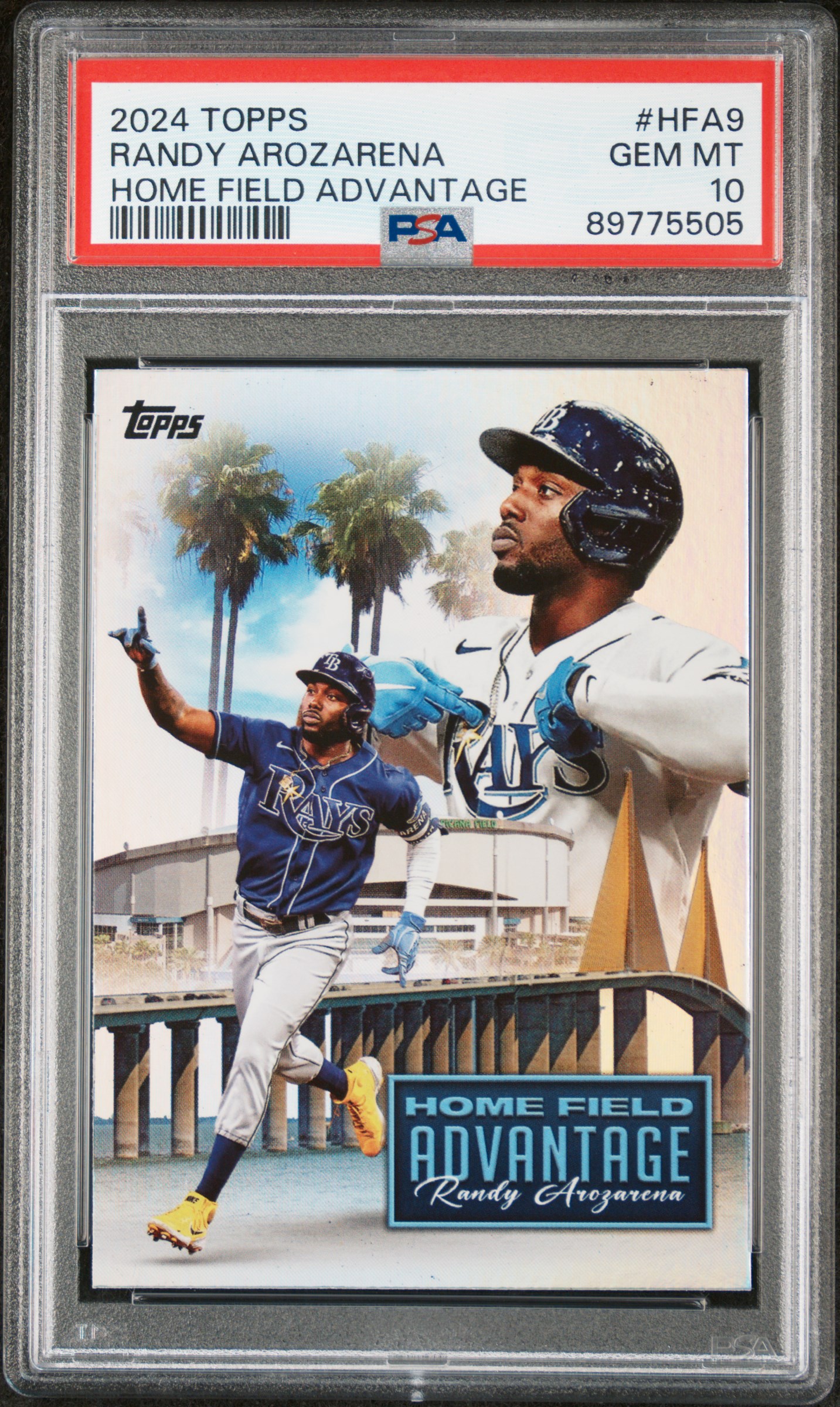 Randy Arozarena 2024 Topps #HFA-9 Home Field Advantage /(SSP) Price ...