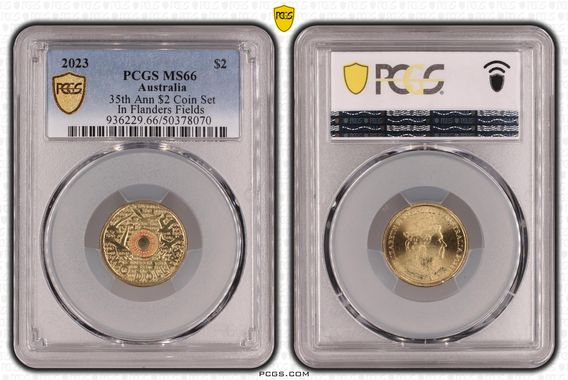 PCGS Certificate Verification Coin Details for Cert #50378070