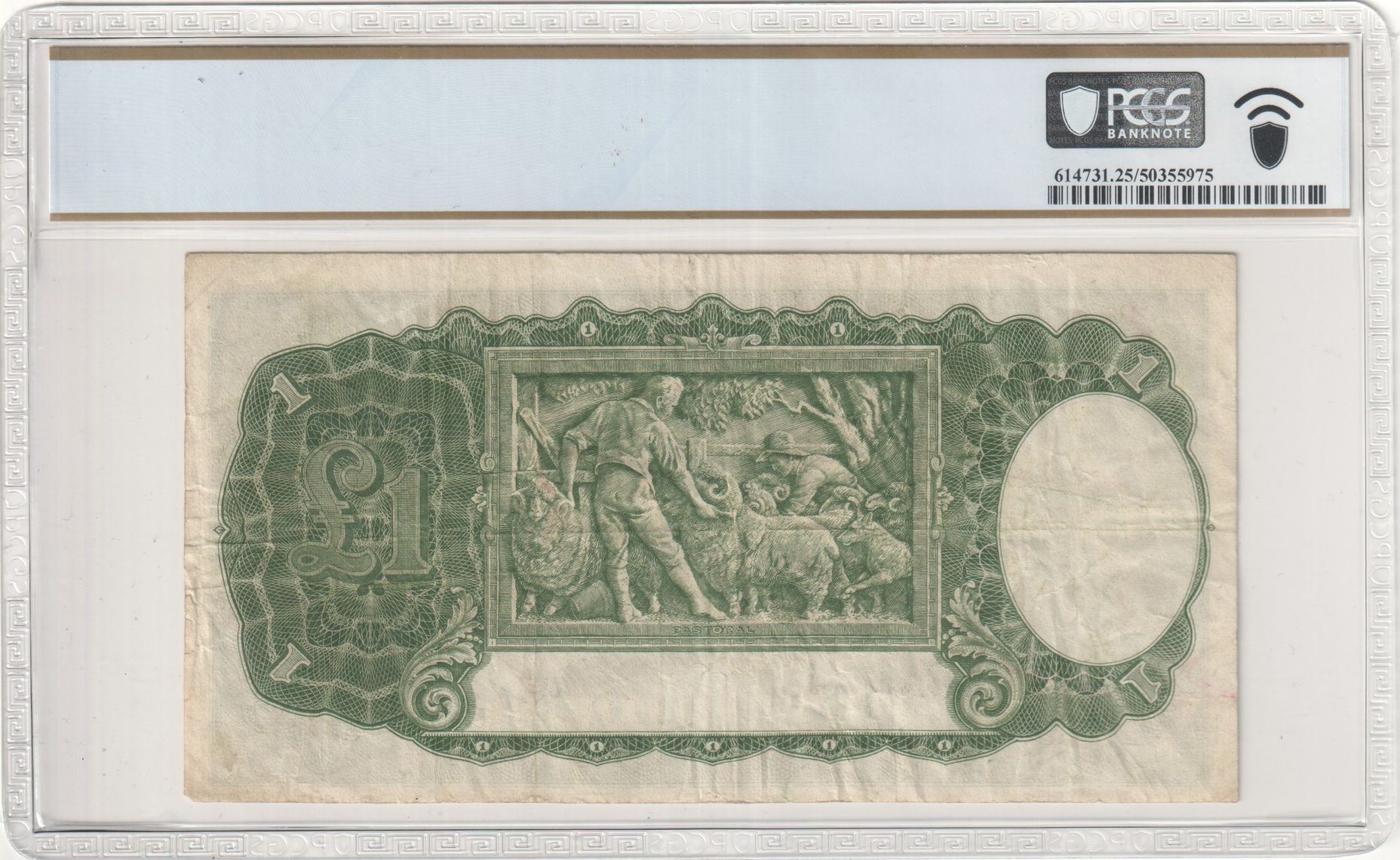 PCGS Certificate Verification Banknote Details for Cert #50355975