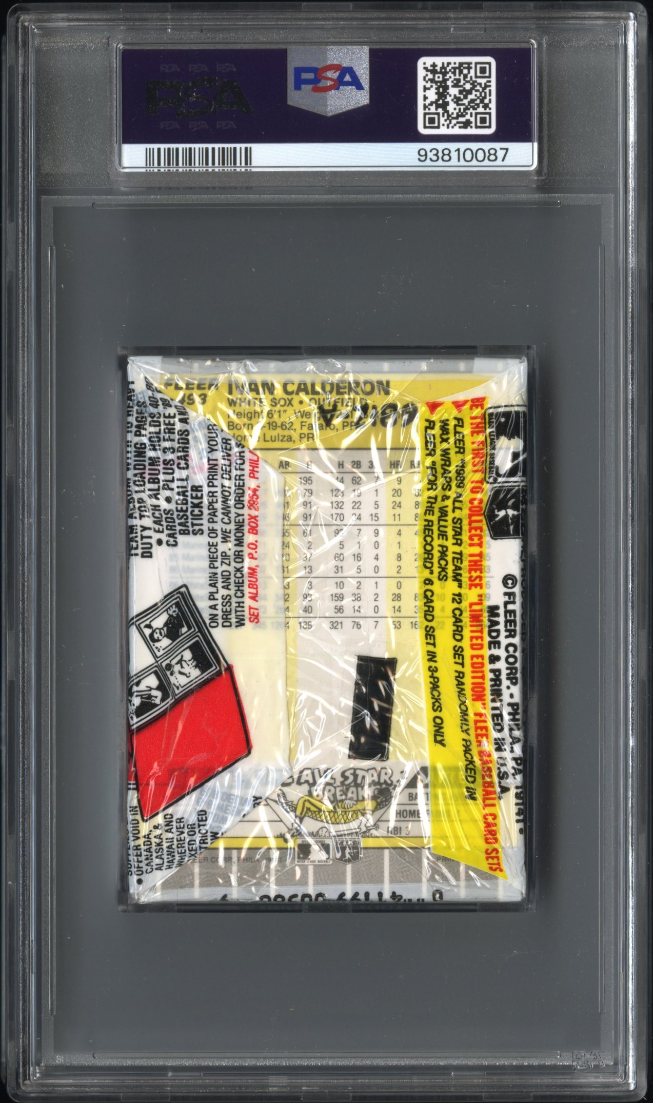 Packs - 1980-1989 Cello Packs - Rookies: keev_14@yahoo.com (2) Set ...