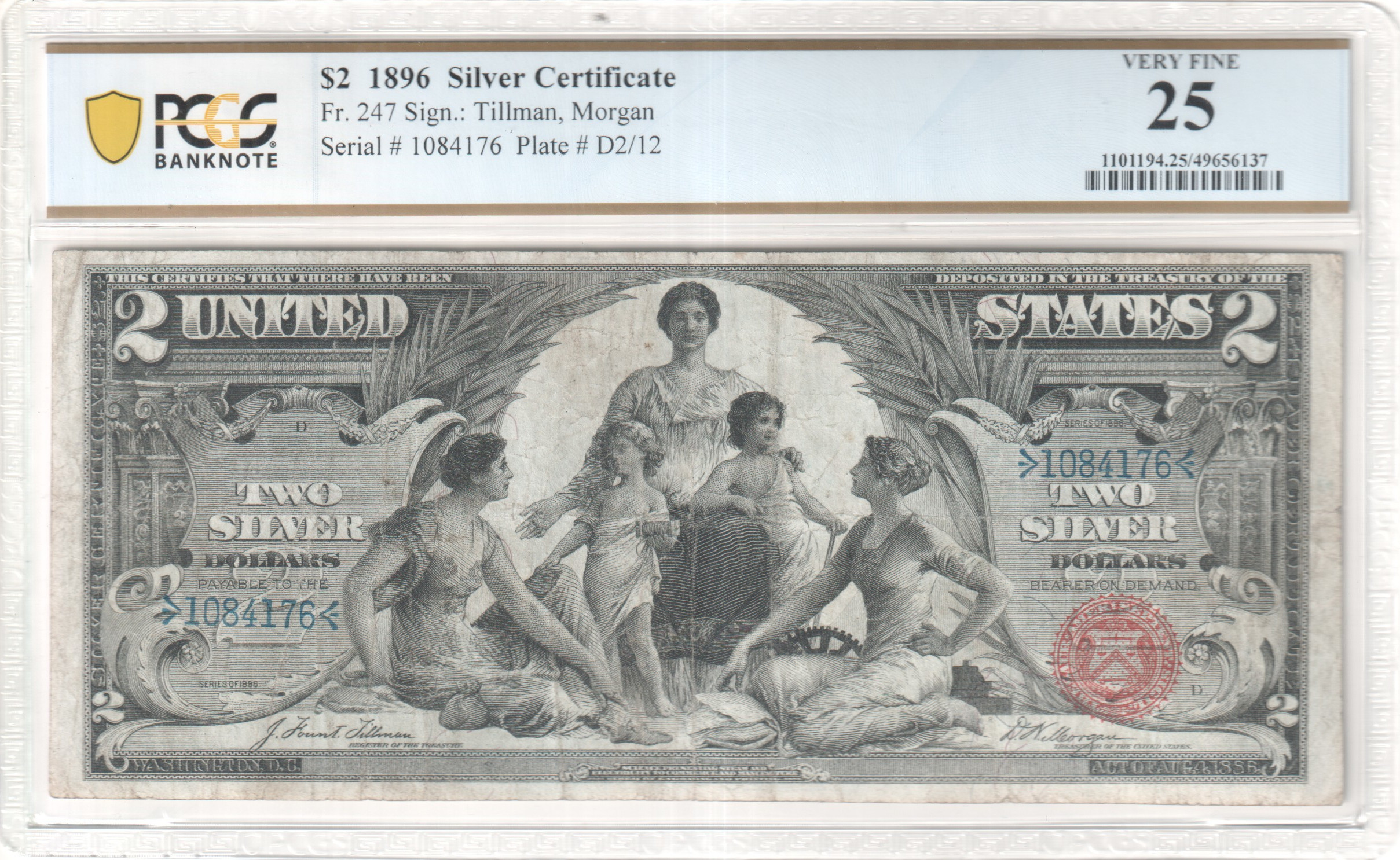PCGS Certificate Verification Banknote Details for Cert #49656137