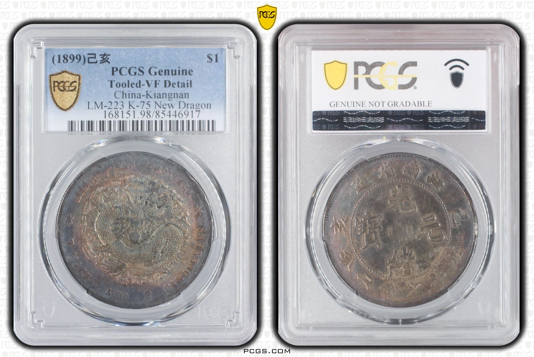 PCGS Certificate Verification Coin Details for Cert #85446917