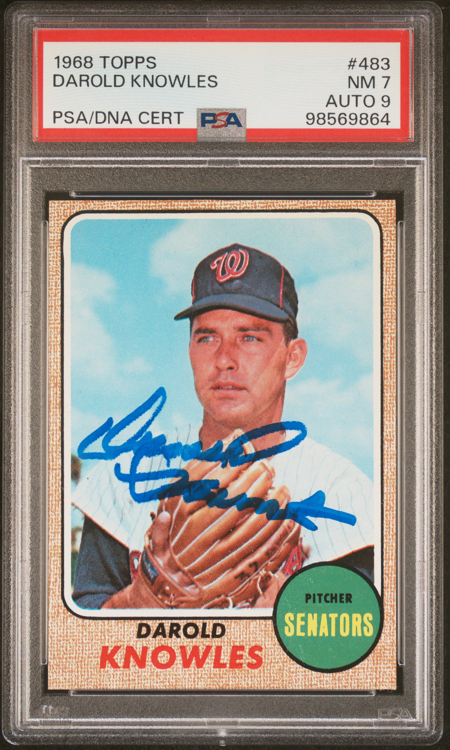 Baseball - 1968 Topps Autographs: vegsanity1976 Set Image Gallery