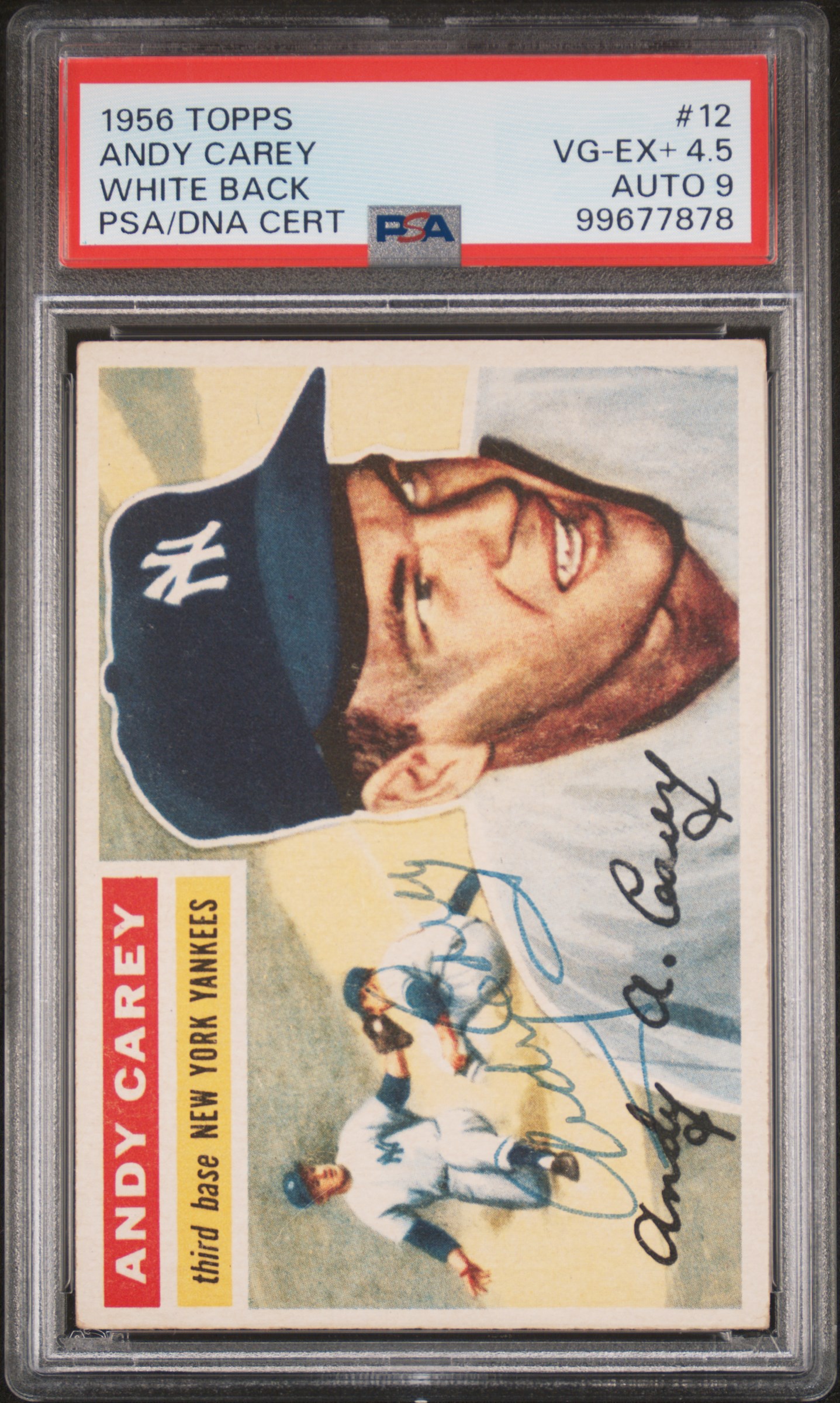 Baseball - 1956 Topps Autographs - Basic: vegsanity1976 Set Image Gallery