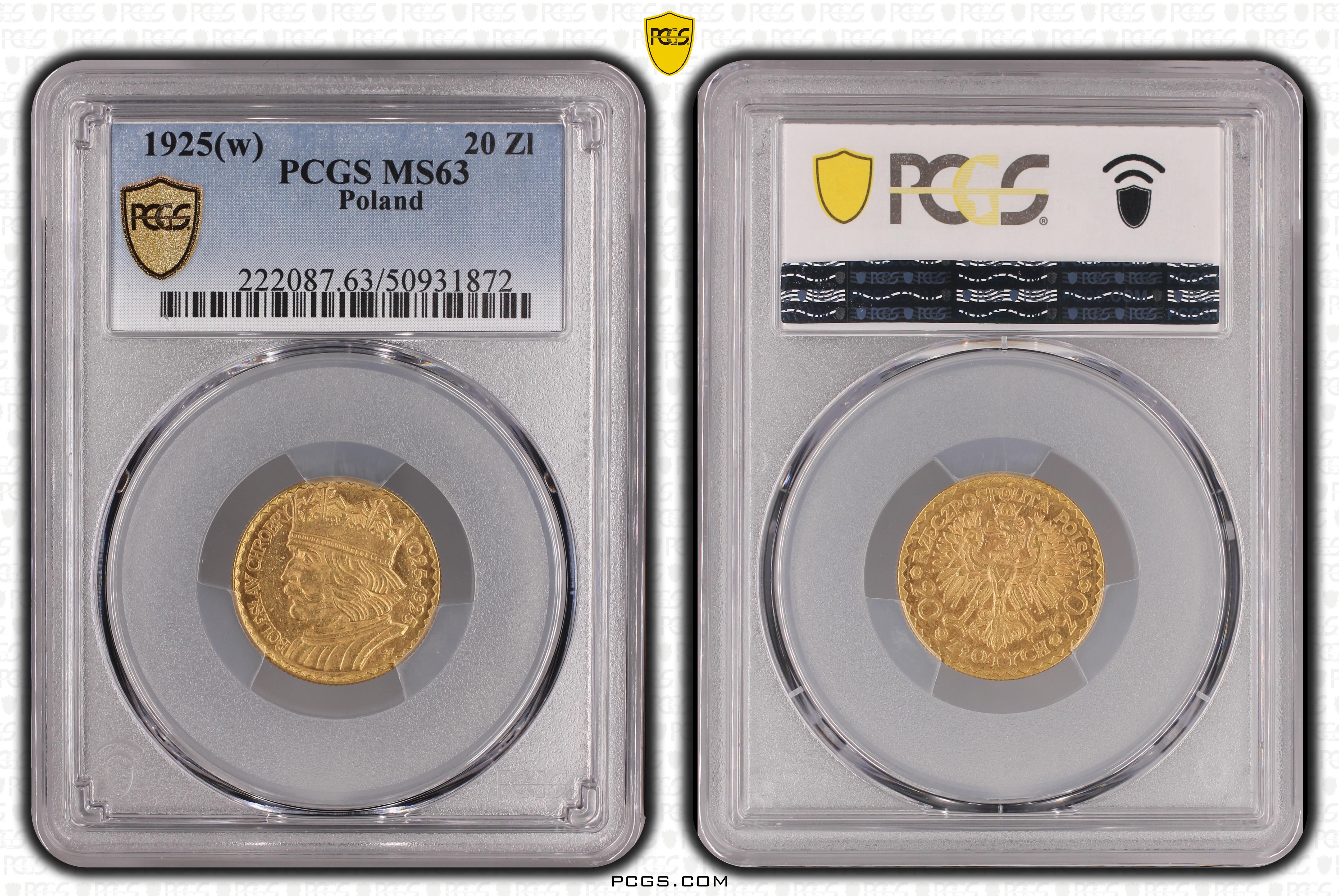 PCGS Certificate Verification Coin Details for Cert #50931872