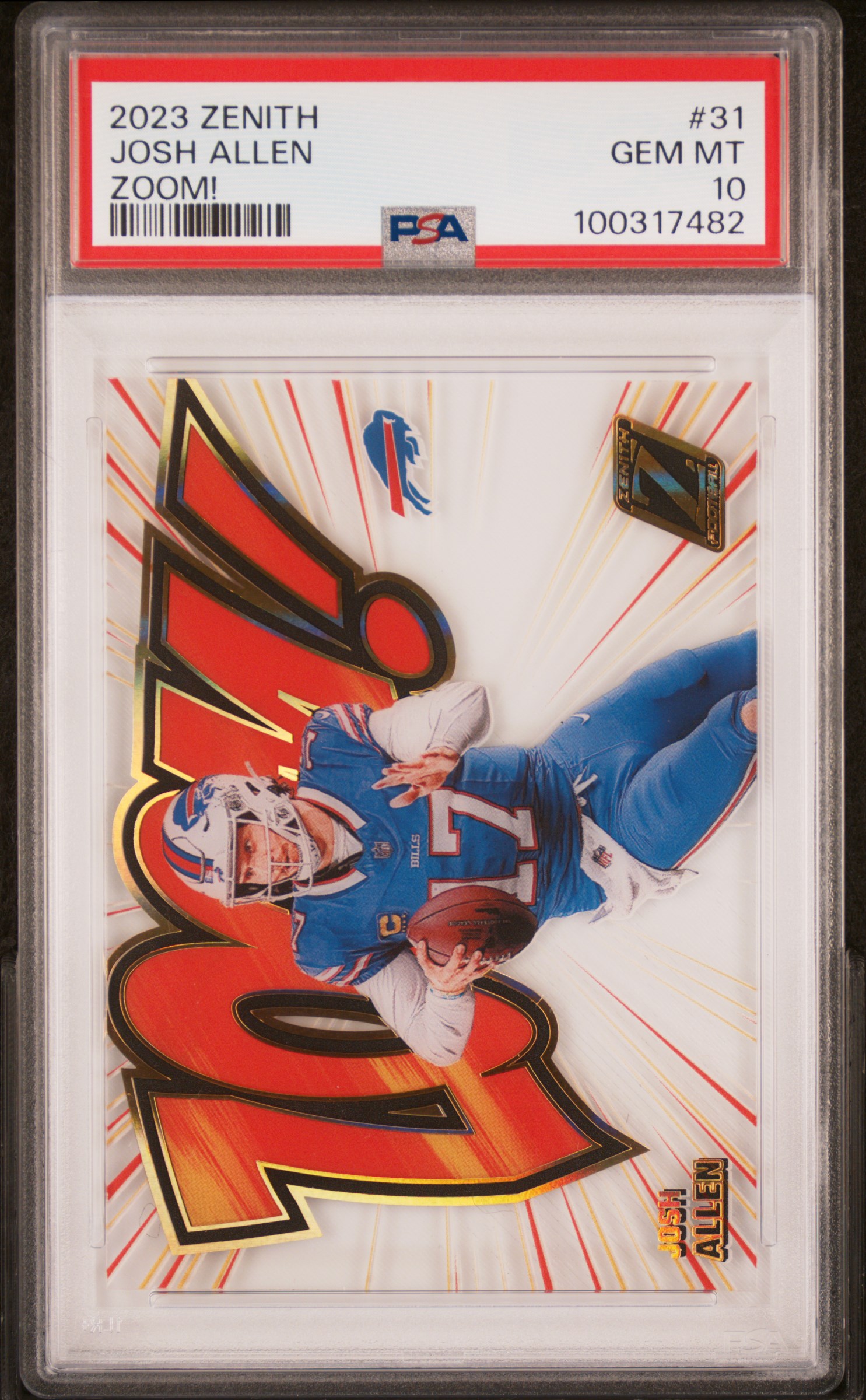 2023 JOSH ALLEN PANINI ZENITH ZOOM! | Veriswap
