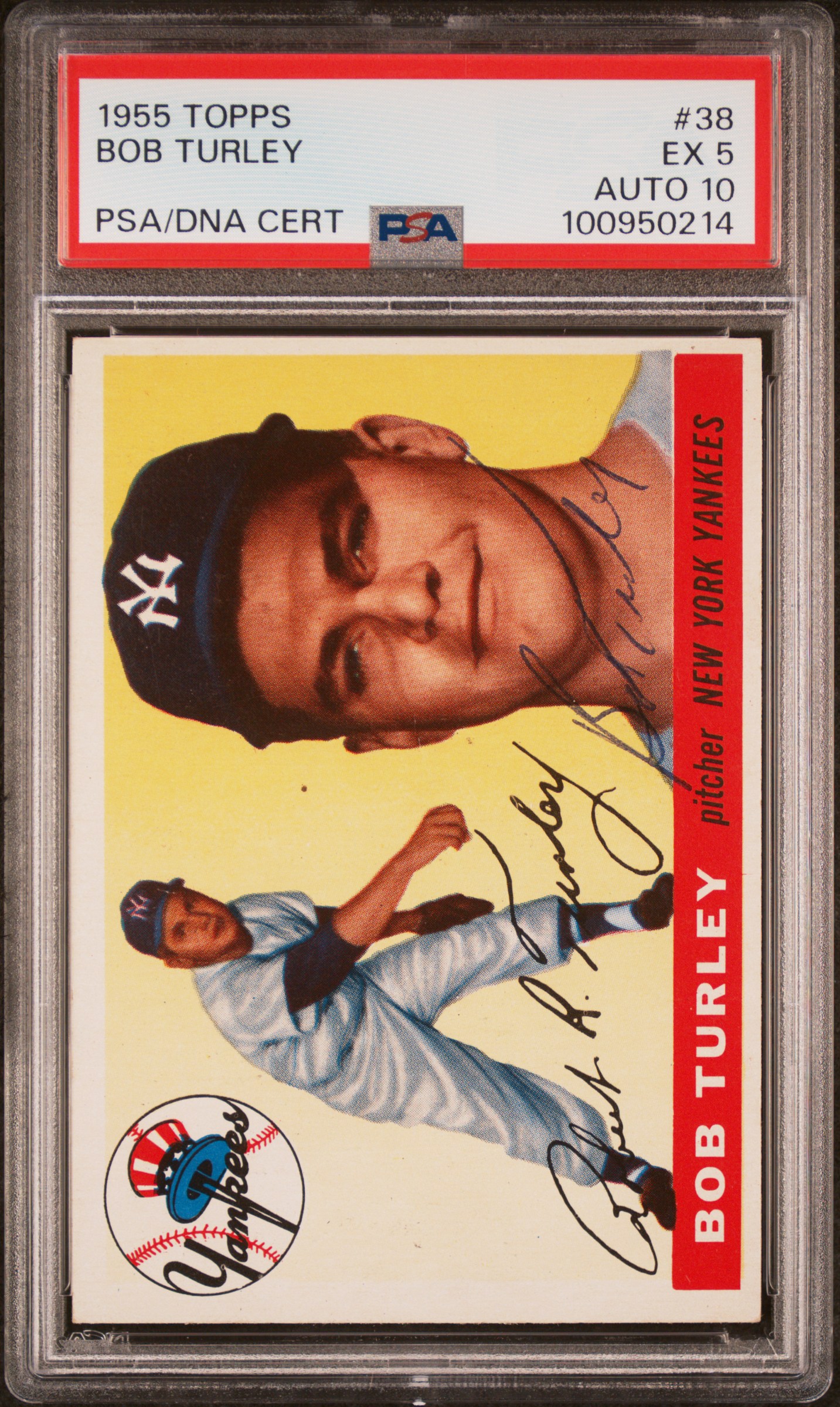 Baseball - 1955 Topps Autographs: vegsanity1976 Set Image Gallery