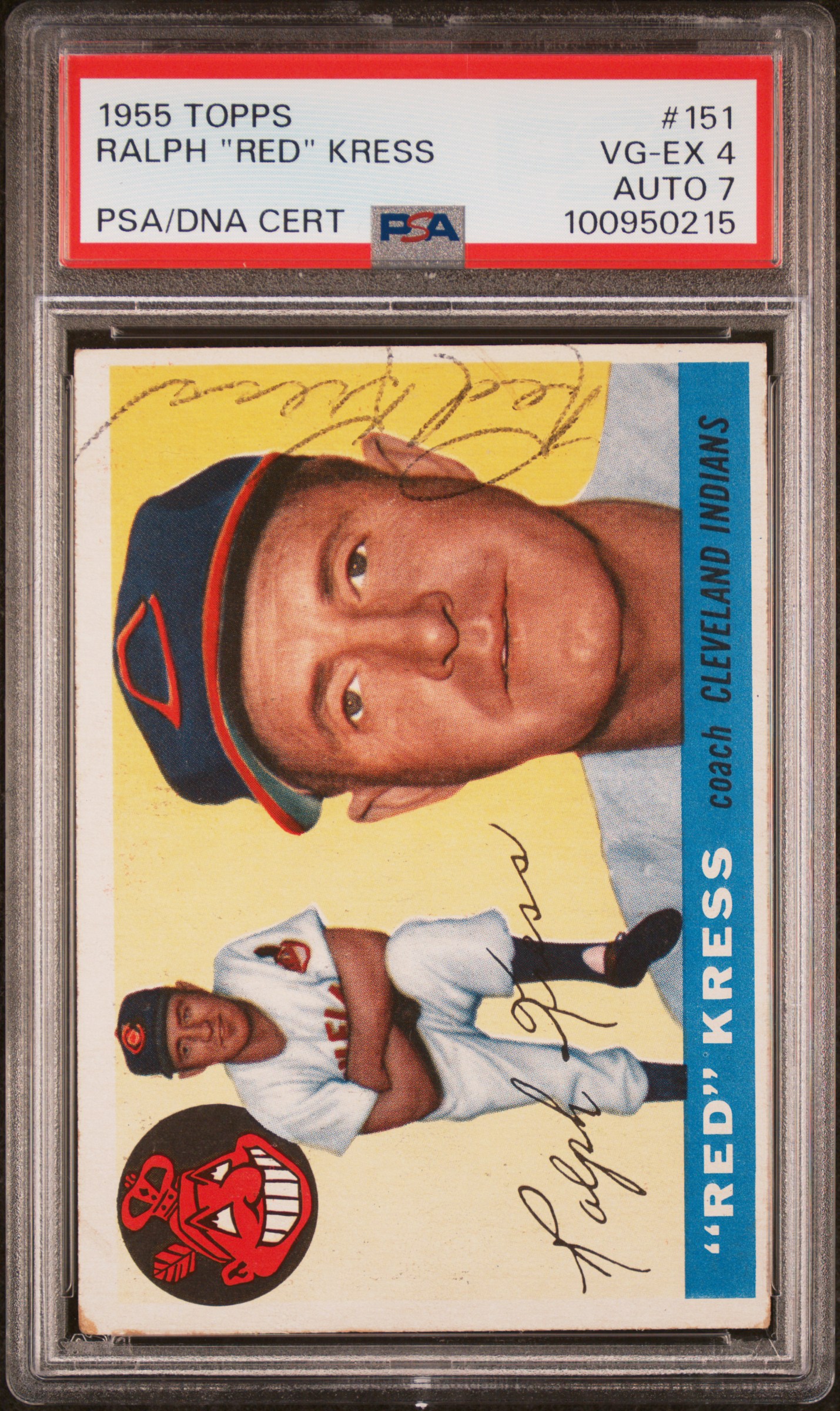 Baseball - 1955 Topps Autographs: vegsanity1976 Set Image Gallery