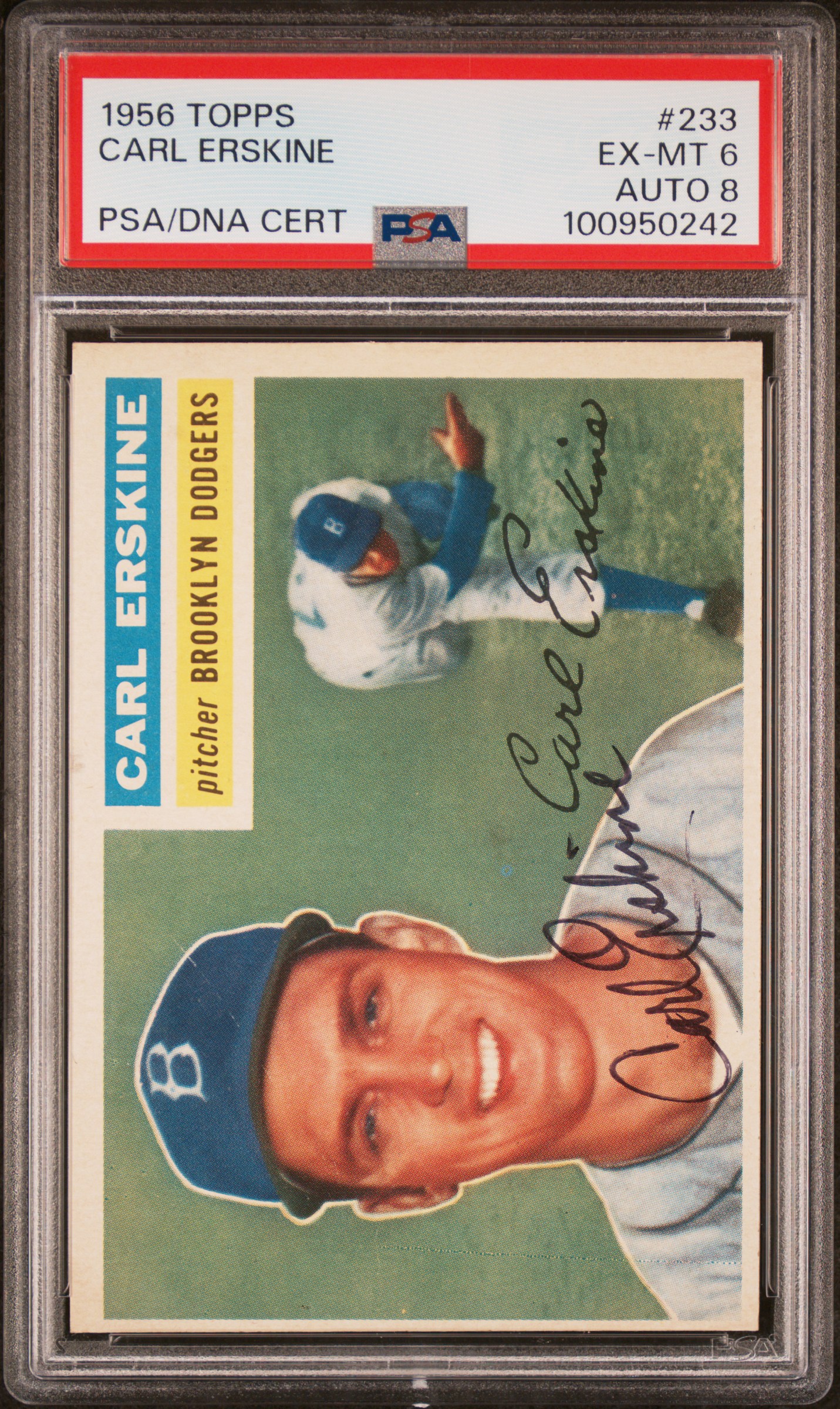 Baseball - 1956 Topps Autographs - Basic: vegsanity1976 Set Image Gallery