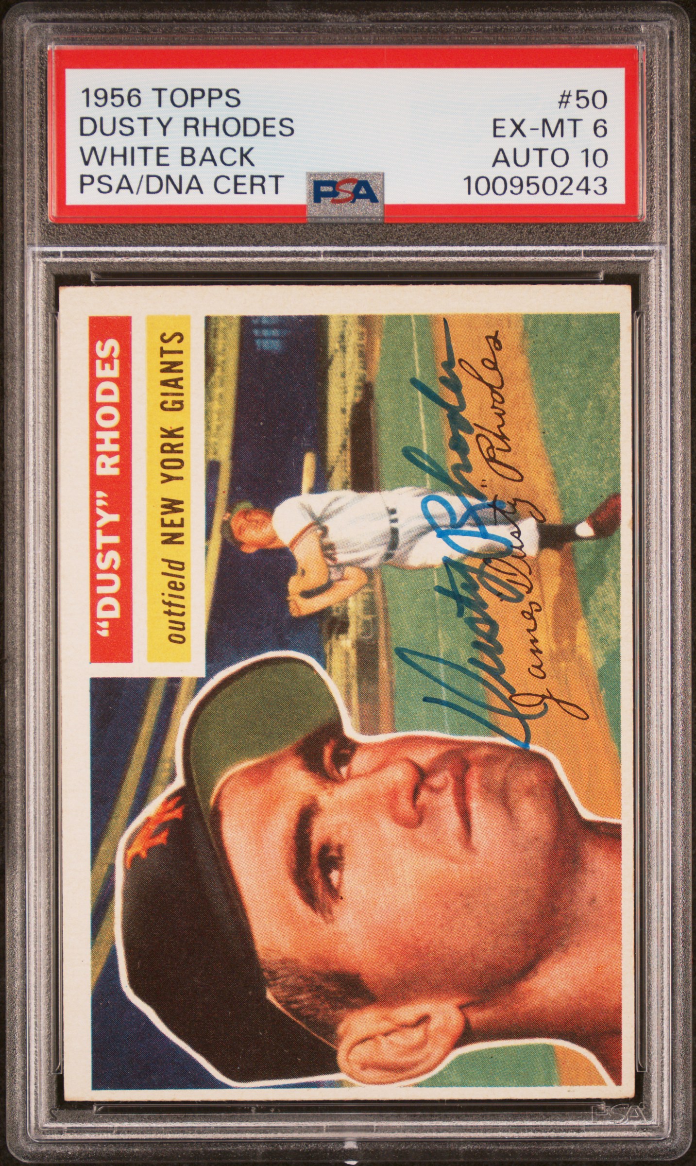 Baseball - 1956 Topps Autographs - Basic: vegsanity1976 Set Image Gallery