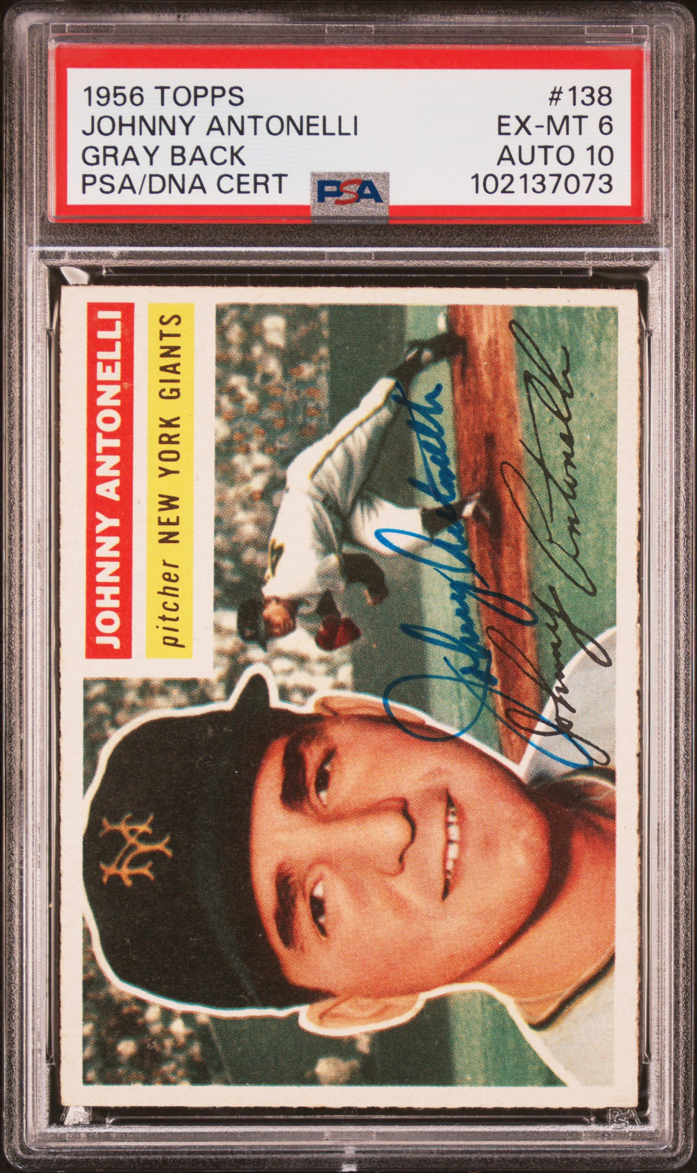 Baseball - 1956 Topps Autographs - Basic: vegsanity1976 Set Image Gallery