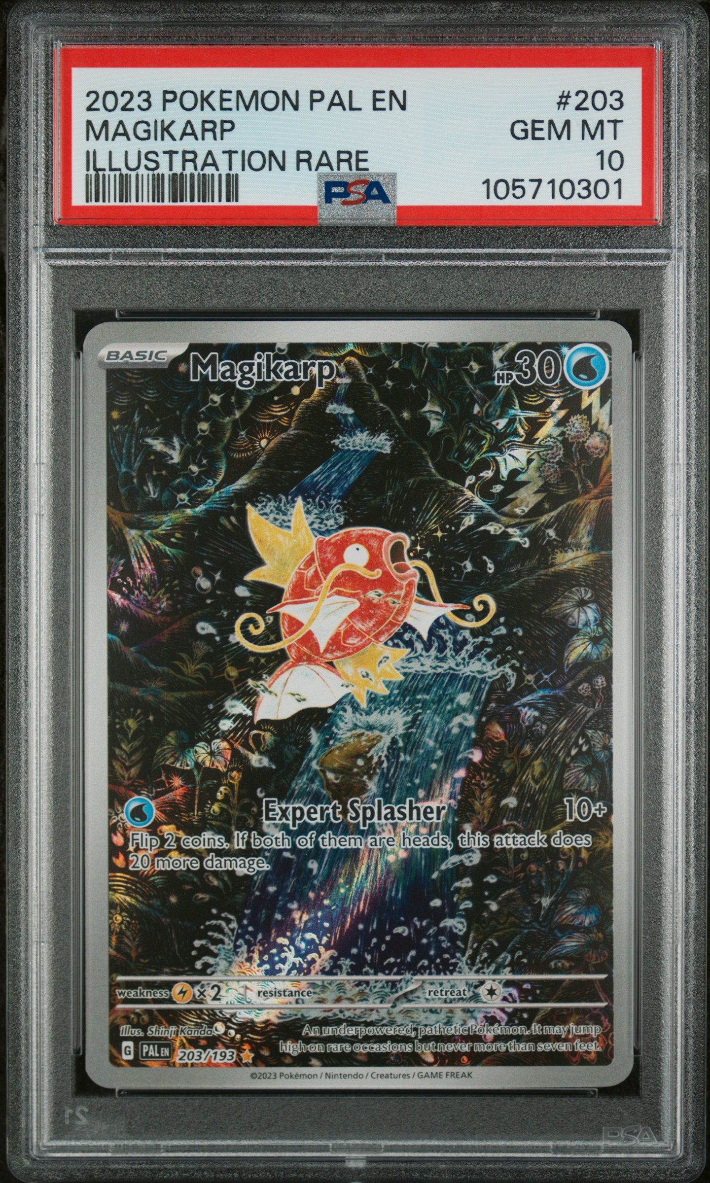 2023 MAGIKARP POKEMON PAL EN-PALDEA EVOLVED ILLUSTRATION RARE PSA 10 ...