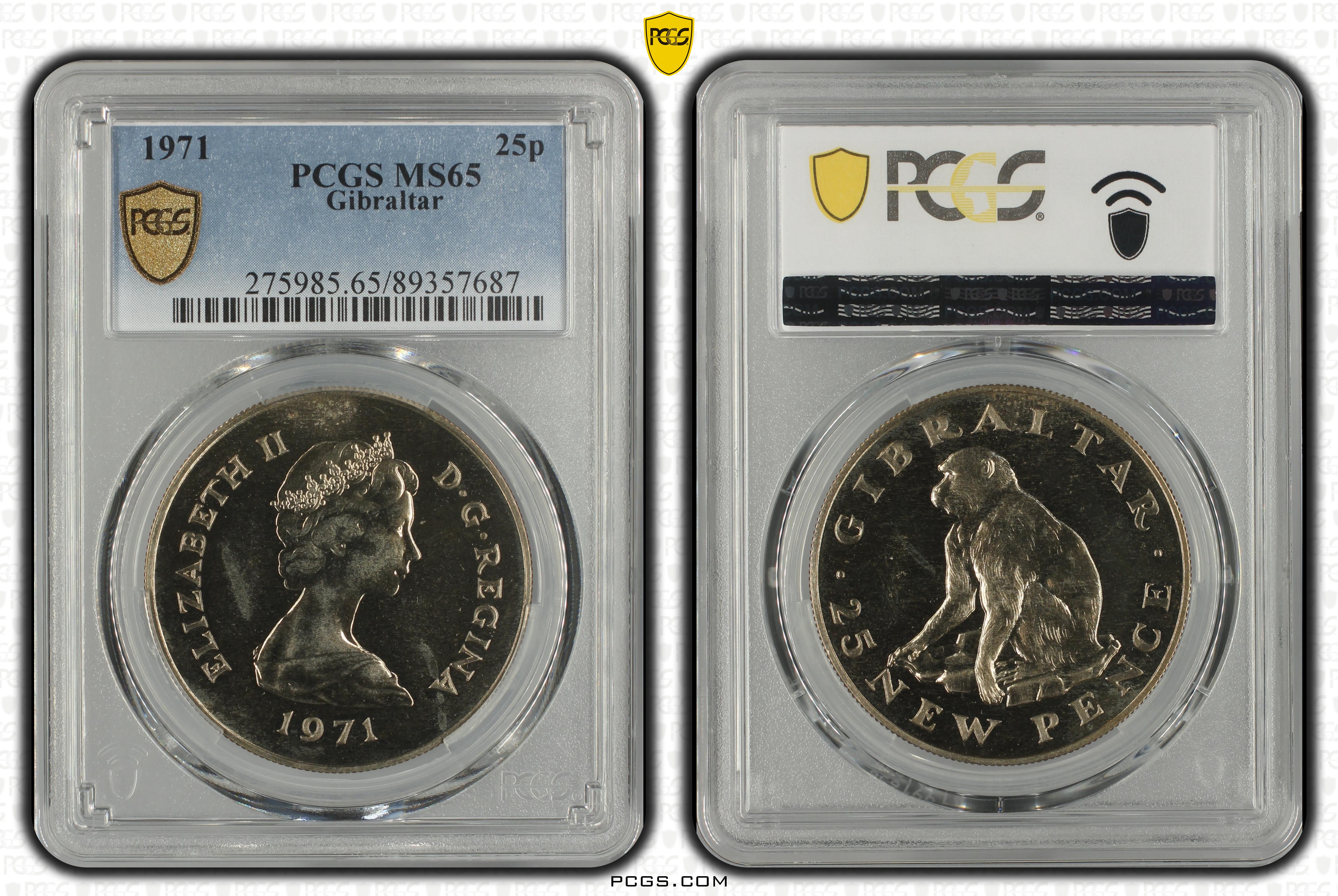 PCGS Certificate Verification Coin Details for Cert #89357687