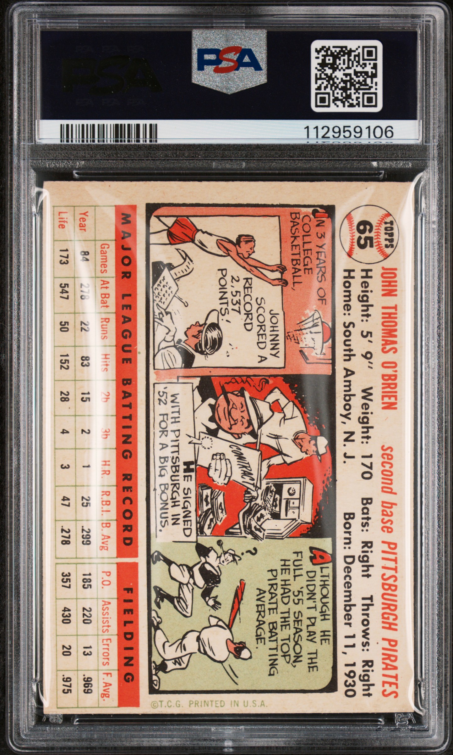 Baseball - 1956 Topps Autographs - Basic: vegsanity1976 Set Image Gallery