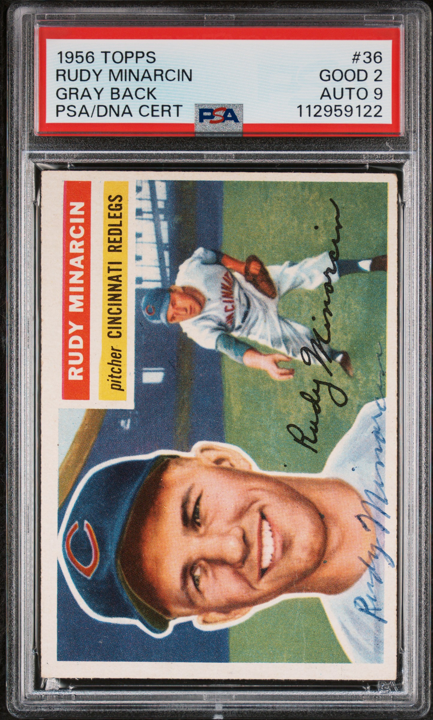 Baseball - 1956 Topps Autographs - Basic: vegsanity1976 Set Image Gallery