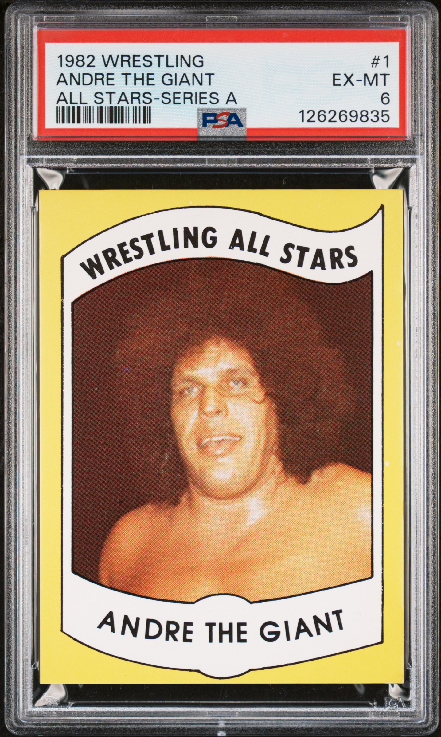 1982 ANDRE THE GIANT WRESTLING ALL-STARS SERIES A ALL STARS-SERIES A ...