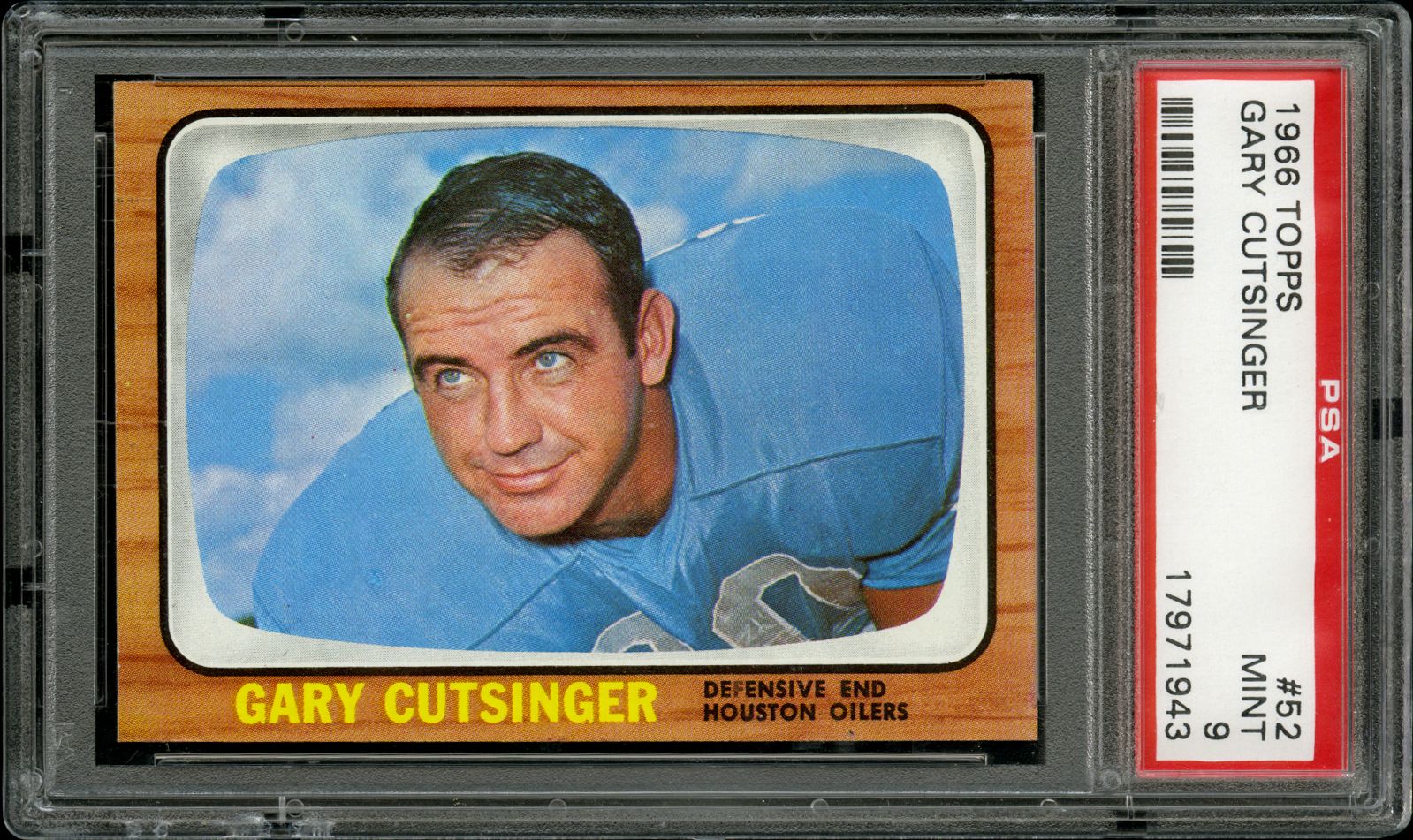Football - 1966 Topps : WrongWayAponte Set Image Gallery