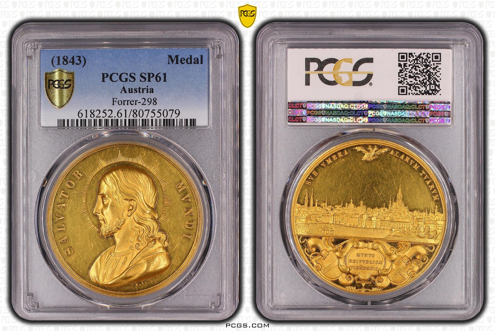 PCGS Certificate Verification Coin Details for Cert #80755079