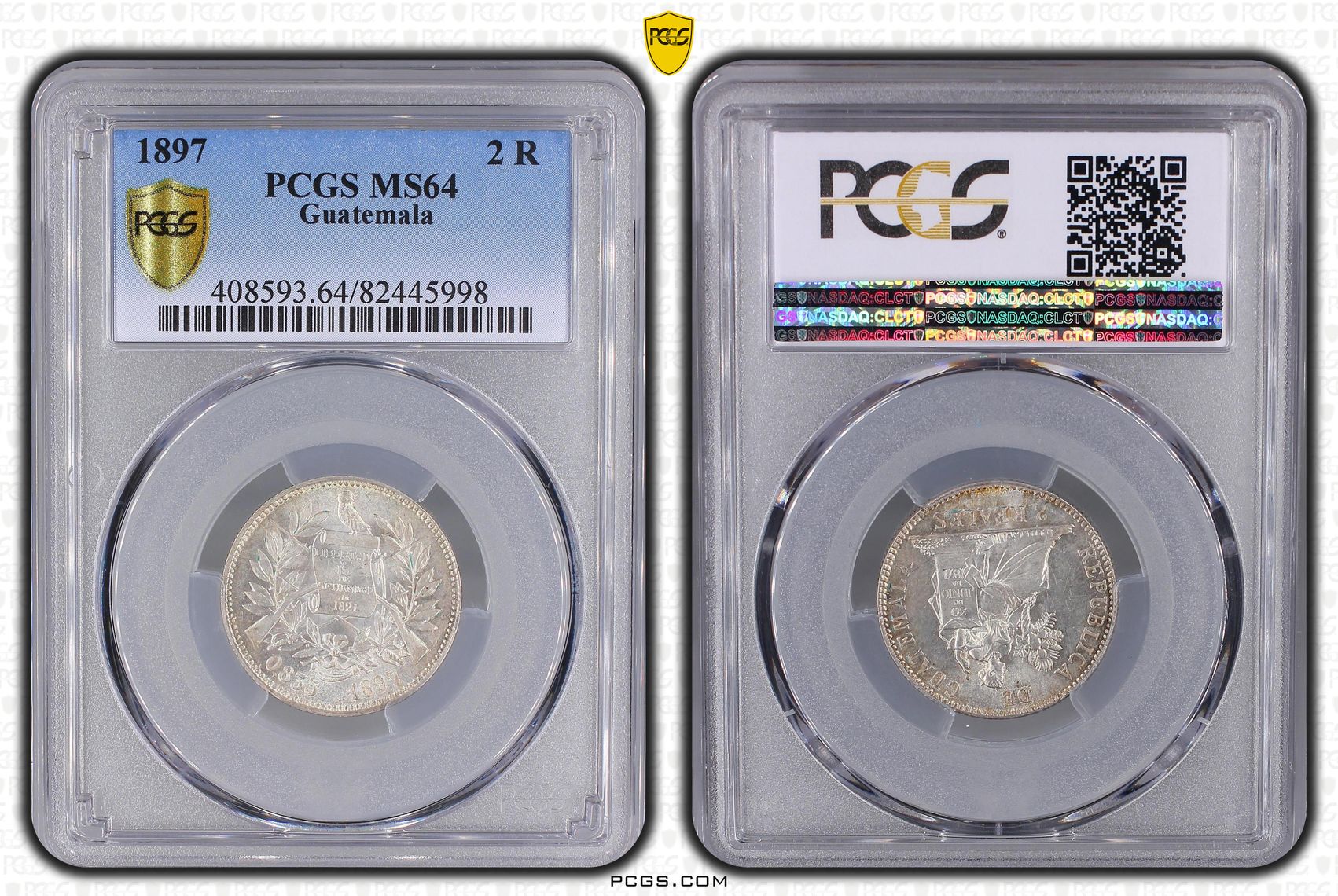 PCGS Certificate Verification Coin Details for Cert #82445998