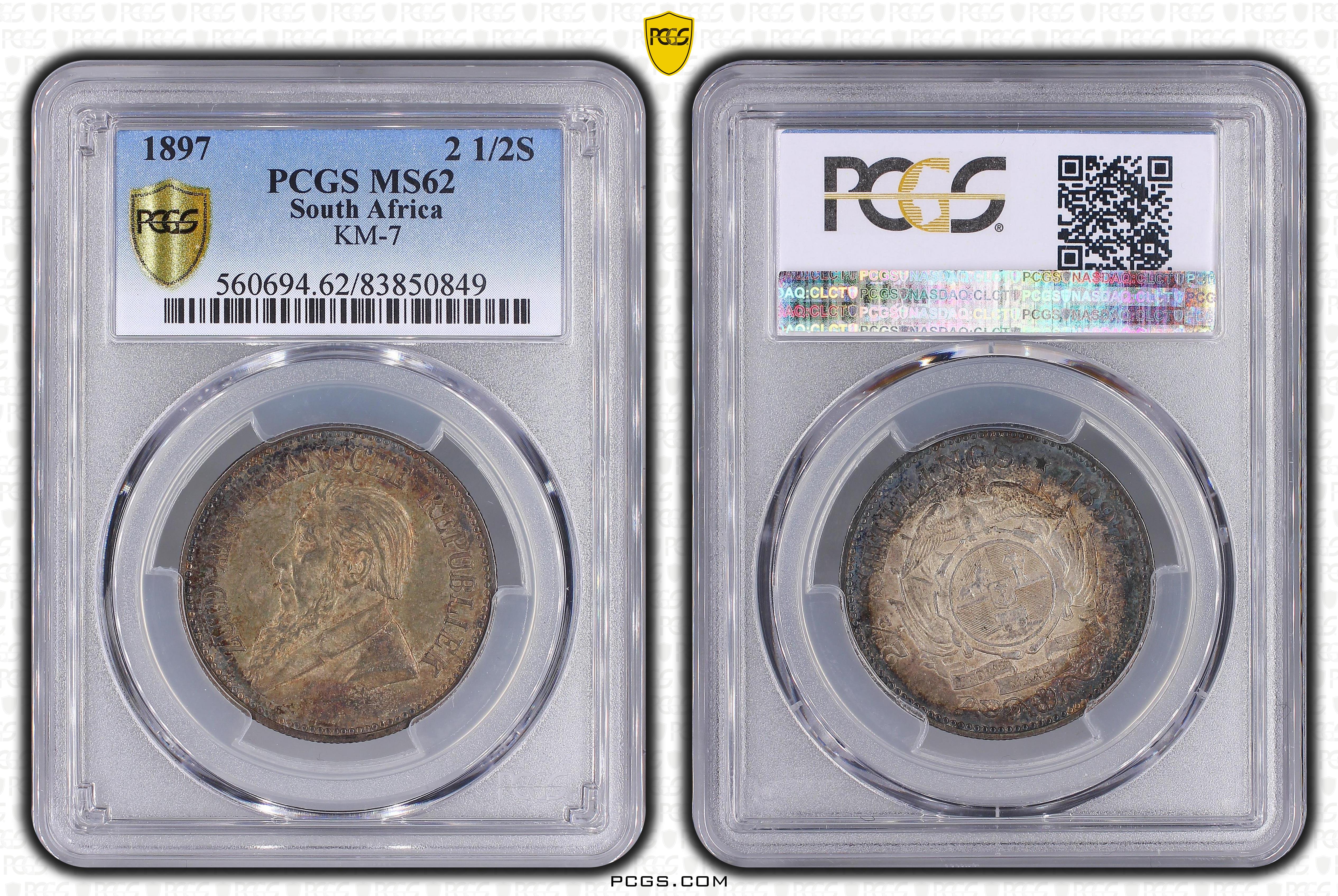 PCGS Certificate Verification Coin Details for Cert #83850849