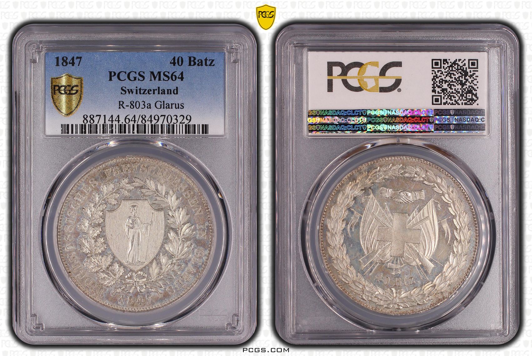 PCGS Certificate Verification Coin Details for Cert #84970329
