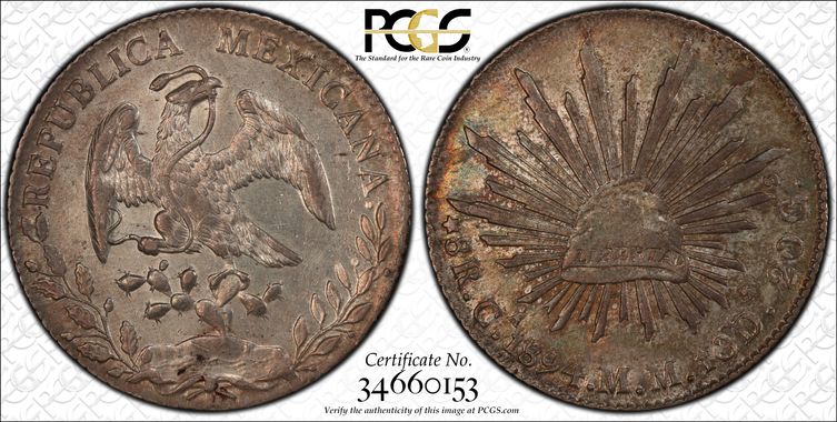 PCGS Certificate Verification Coin Details for Cert #34660153