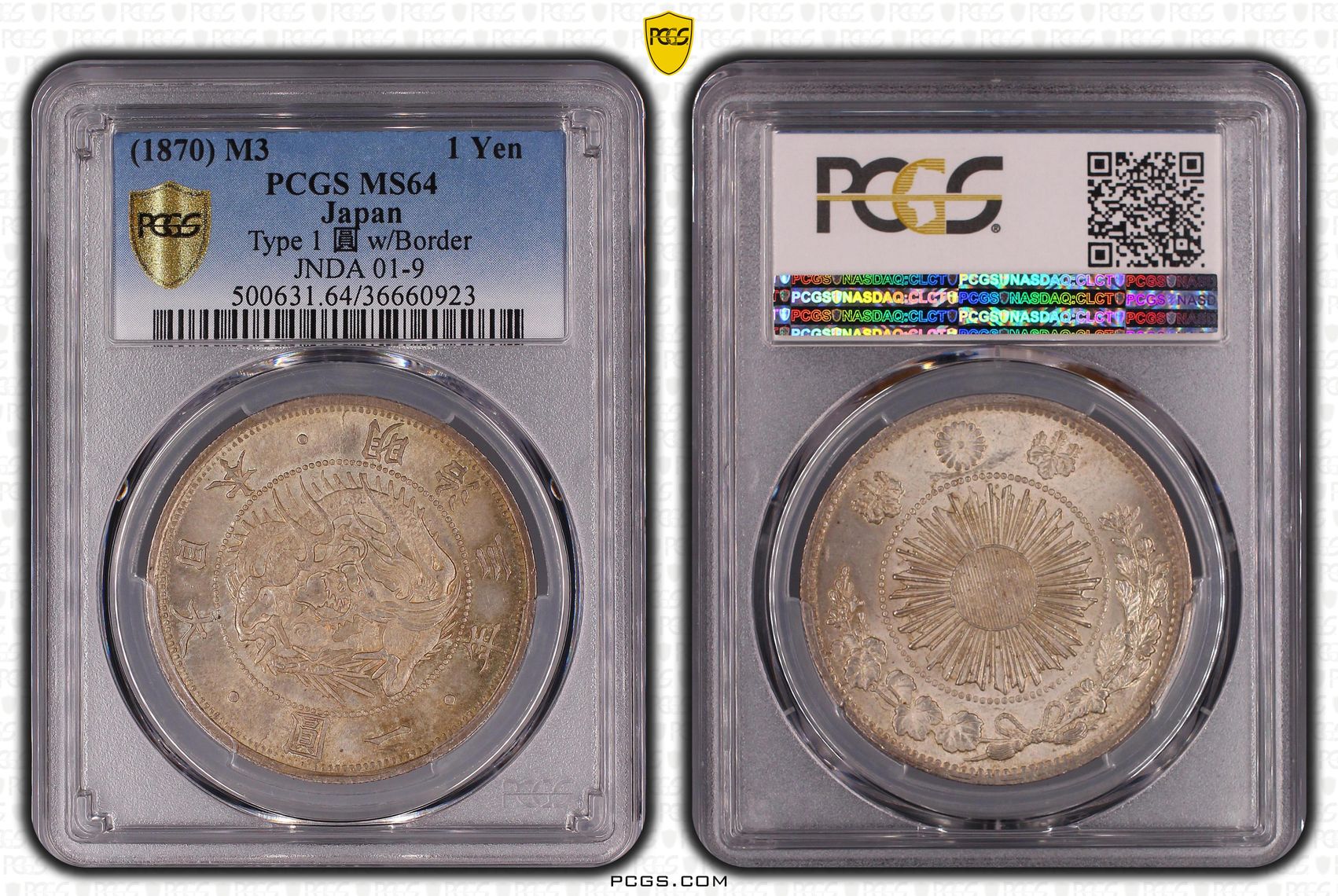 PCGS Certificate Verification Coin Details for Cert #36660923