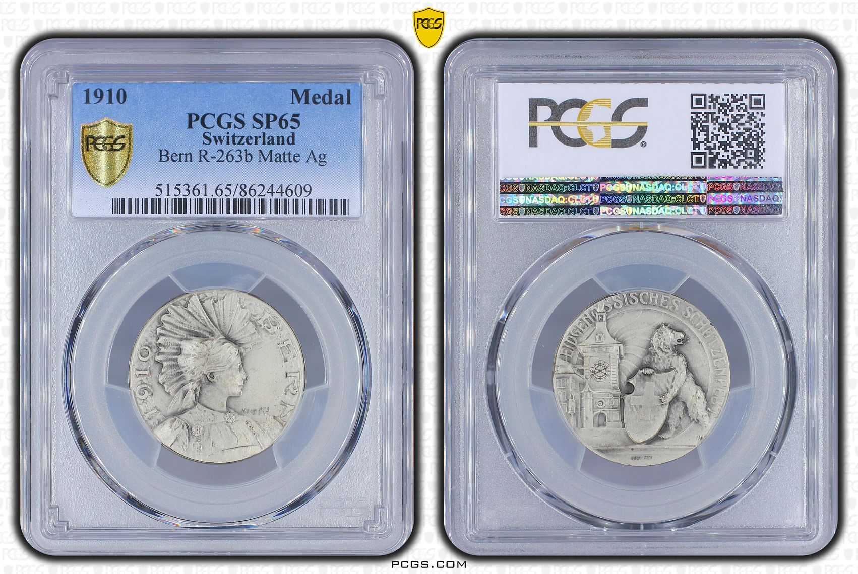 PCGS Certificate Verification Coin Details for Cert #86244609