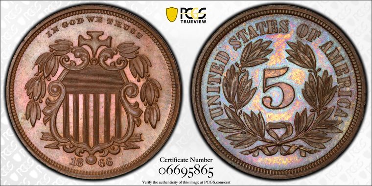PCGS Certificate Verification Coin Details for Cert #06695865
