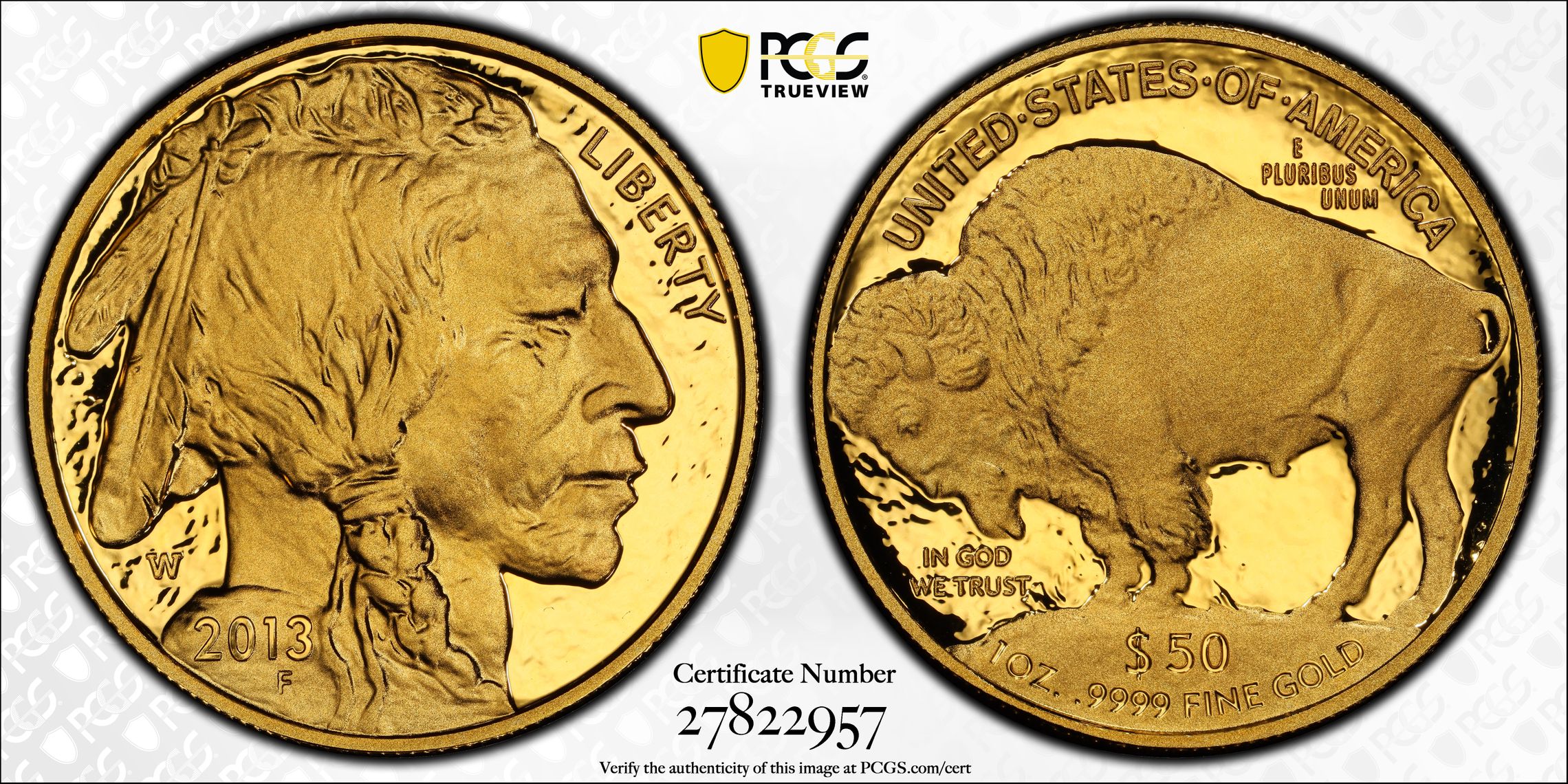 PCGS Certificate Verification Coin Details for Cert #27822957