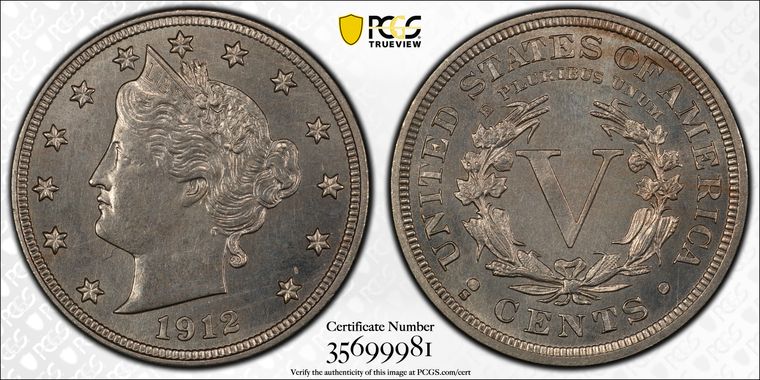 PCGS Certificate Verification Coin Details for Cert #35699981